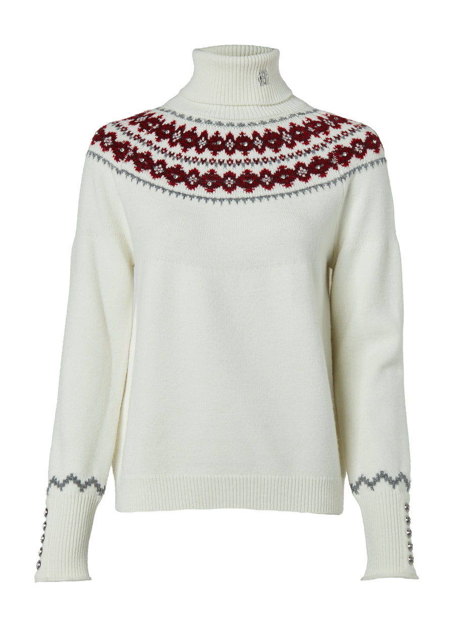 Jennifer Roll Neck Knit (Natural) – Holland Cooper