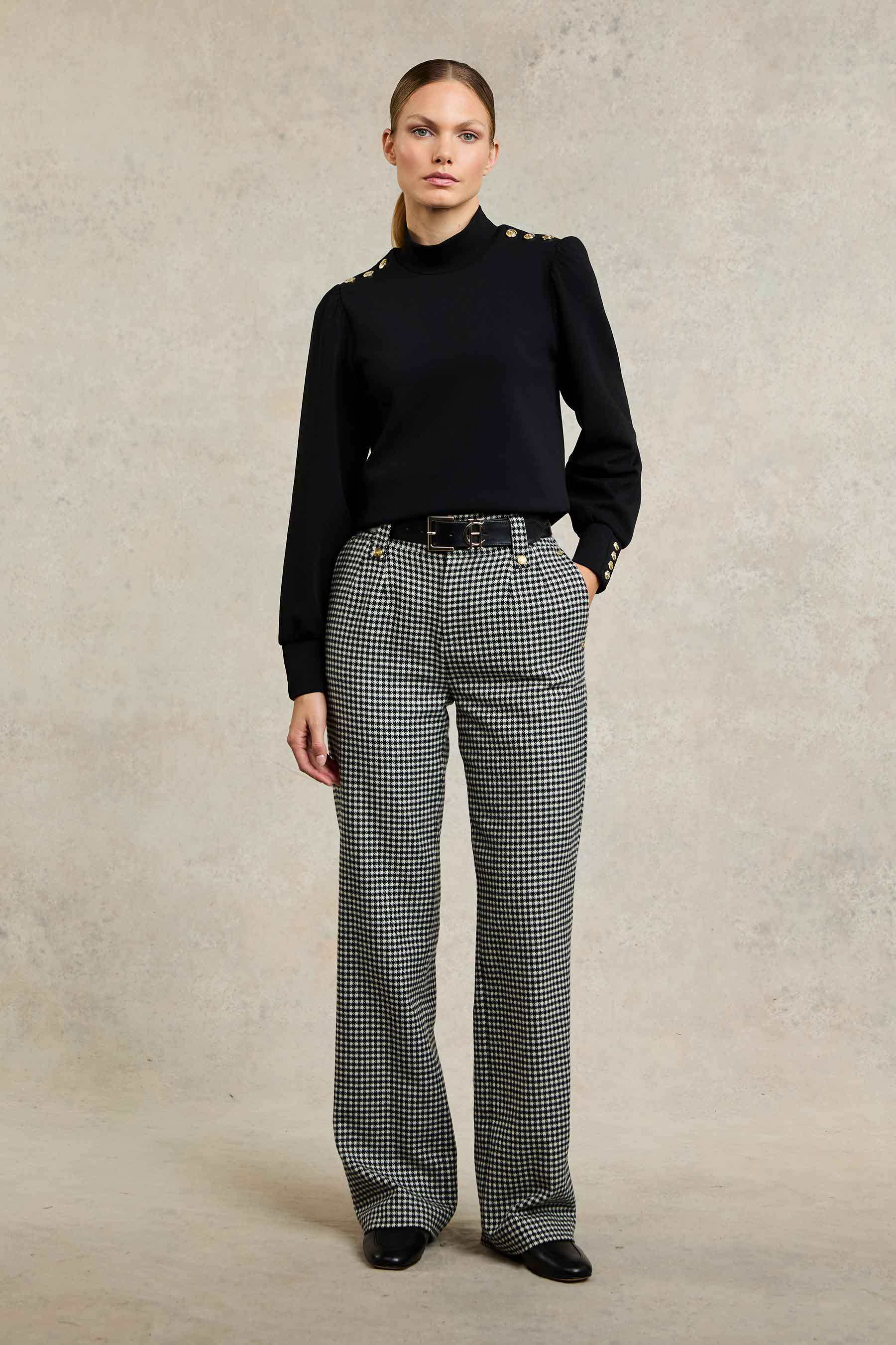 Kelso High Neck (Black) – Holland Cooper