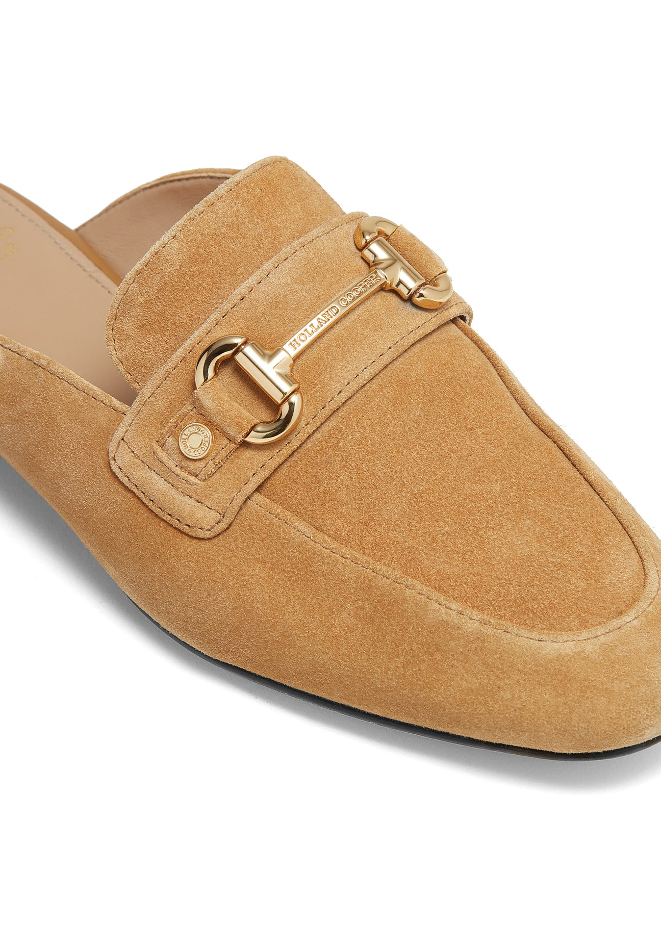 Kingston Horse Bit Loafer (Tan Suede) – Holland Cooper
