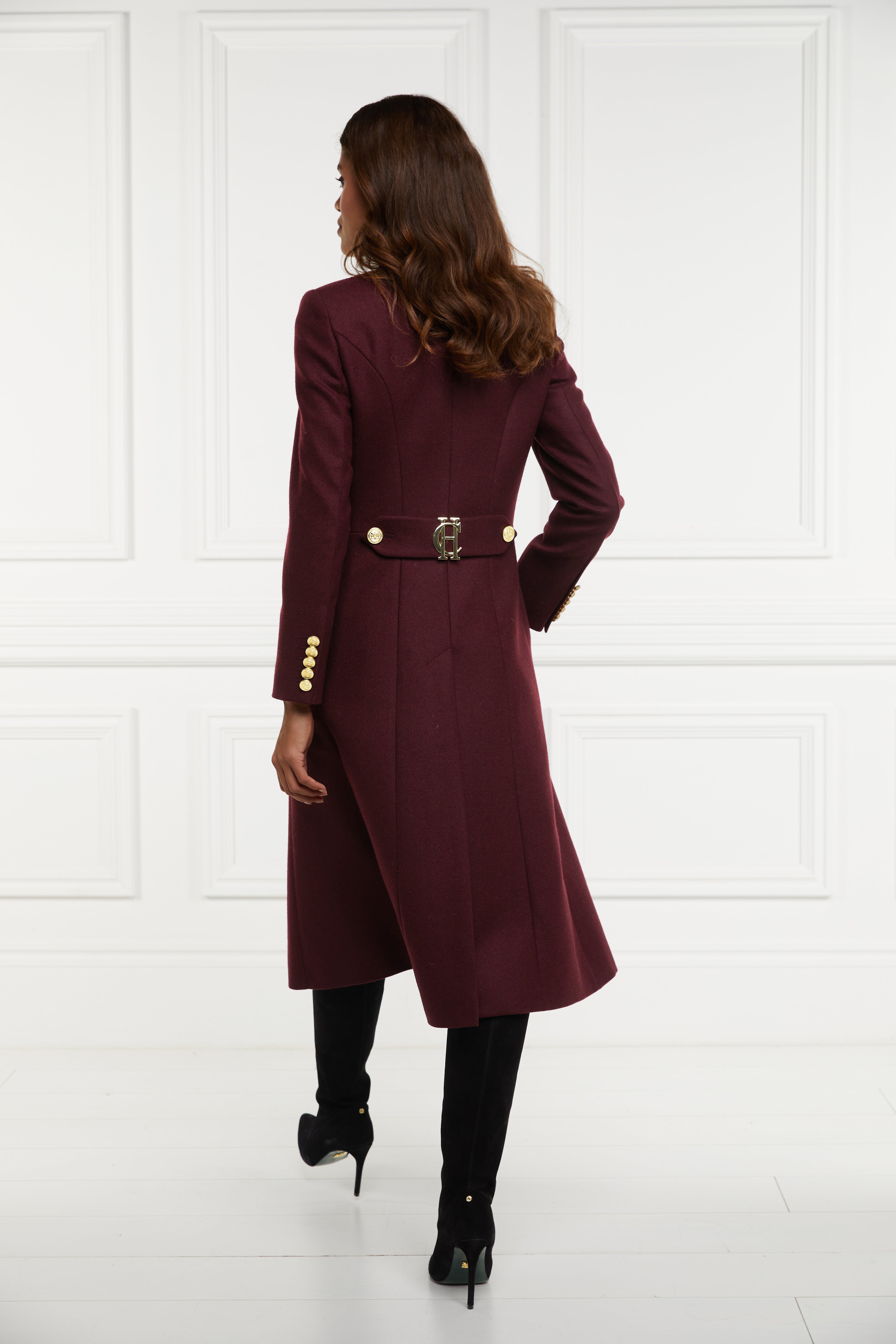 Dowdeswell Coat (Mulberry) – Holland Cooper