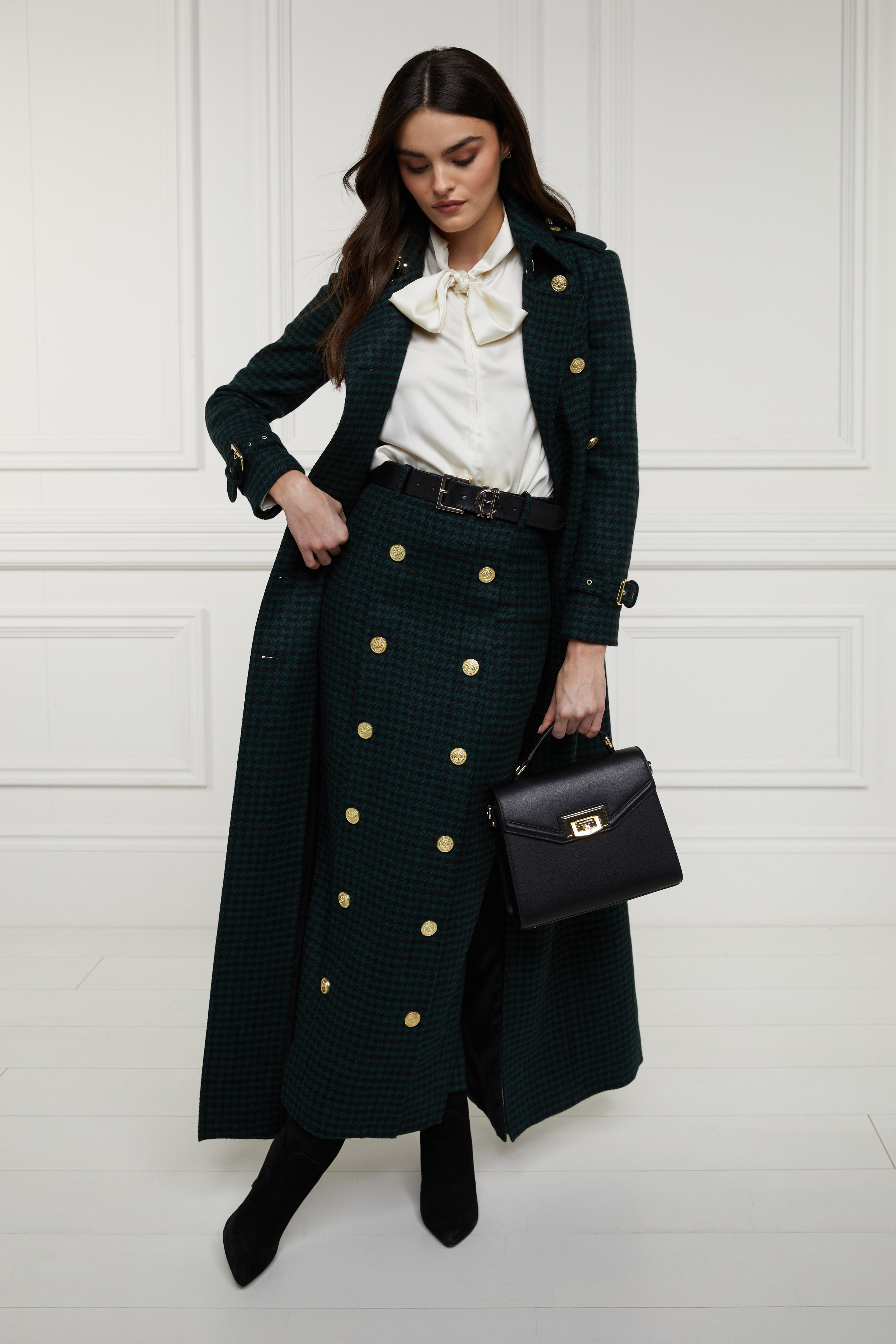 The Emerald Houndstooth Look (Lydia Millen) – Holland Cooper