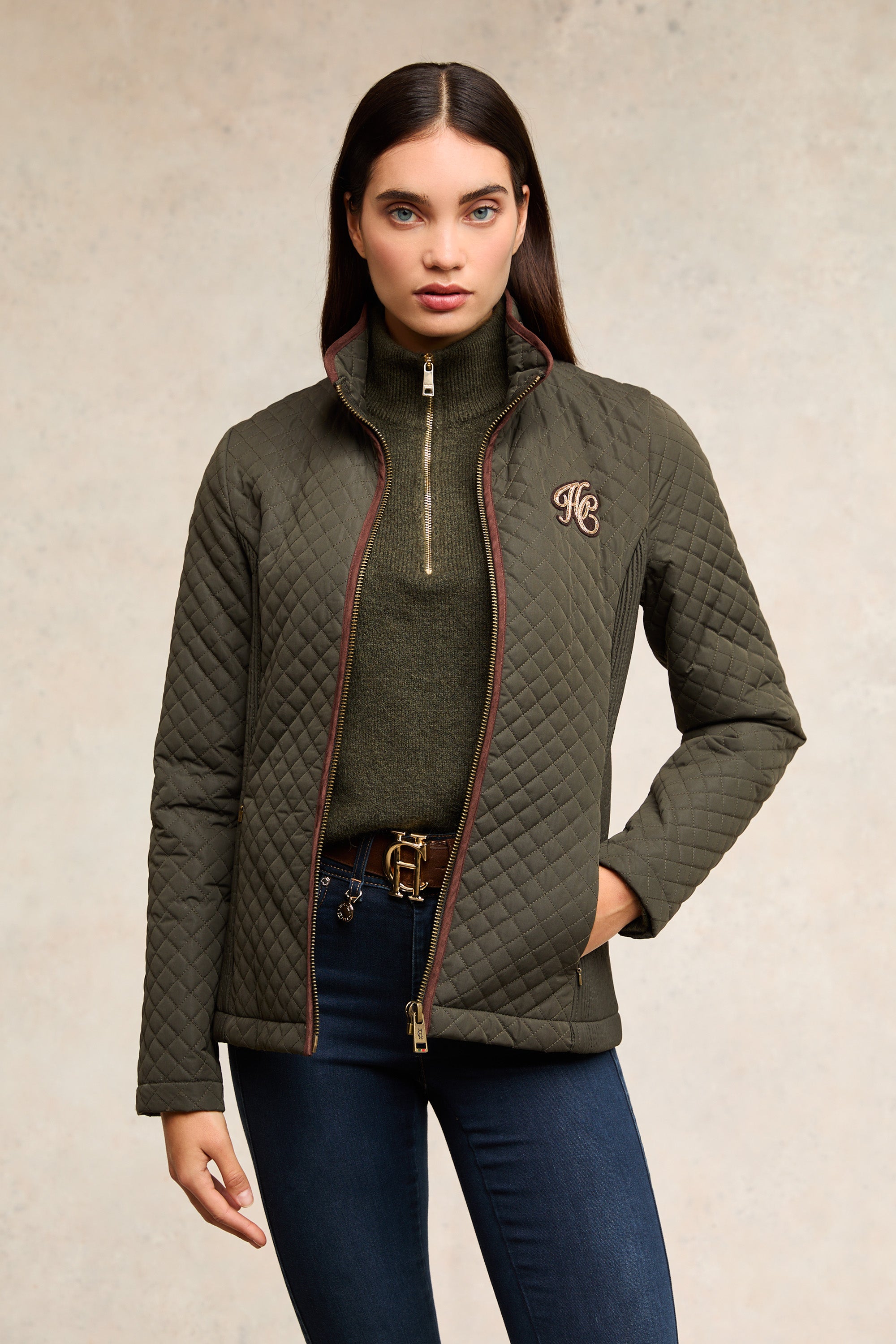 Cambridge Jacket (Dark Olive) – Holland Cooper