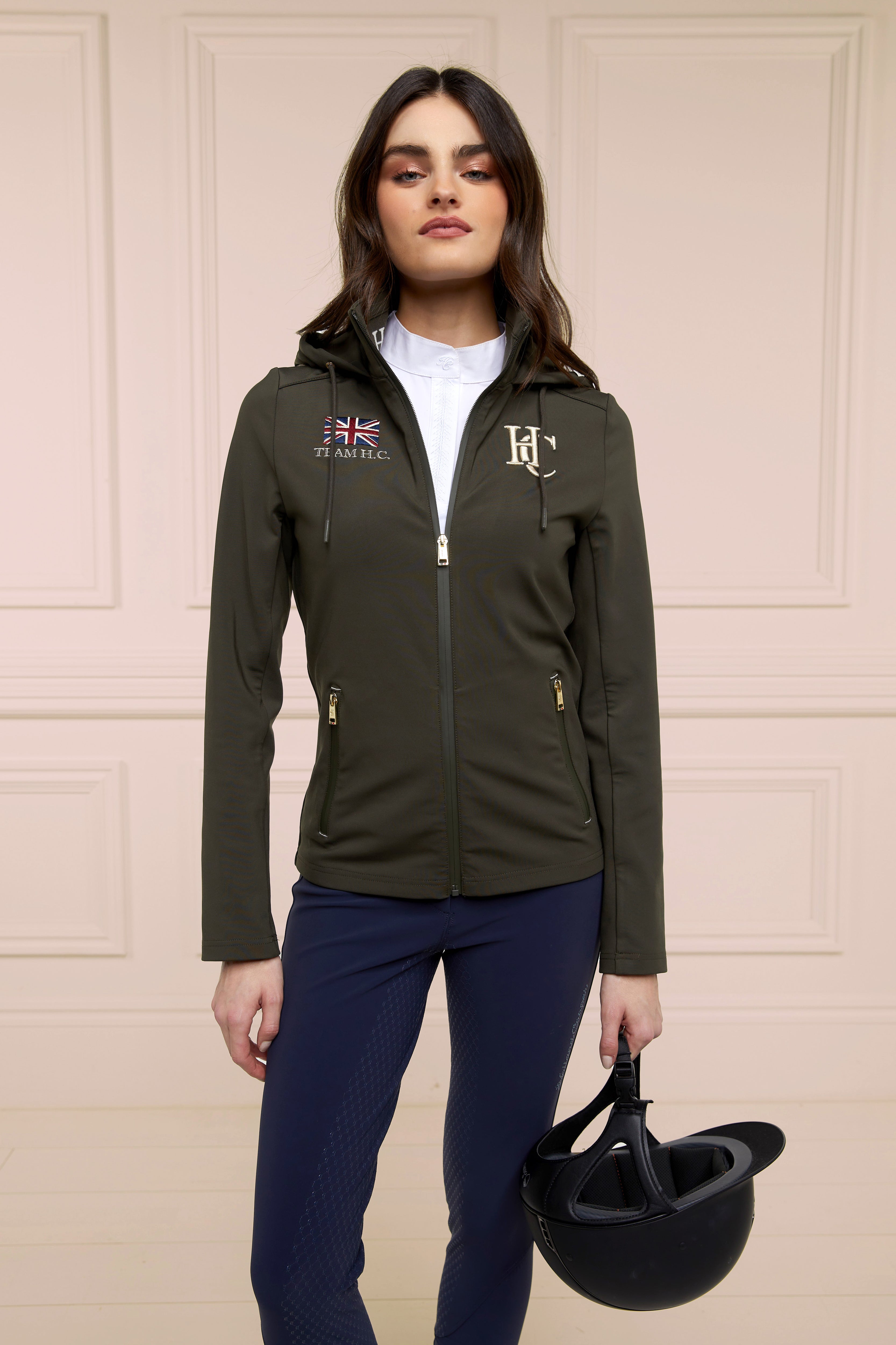 Rocana Softshell Jacket (Heritage Khaki) – Holland Cooper
