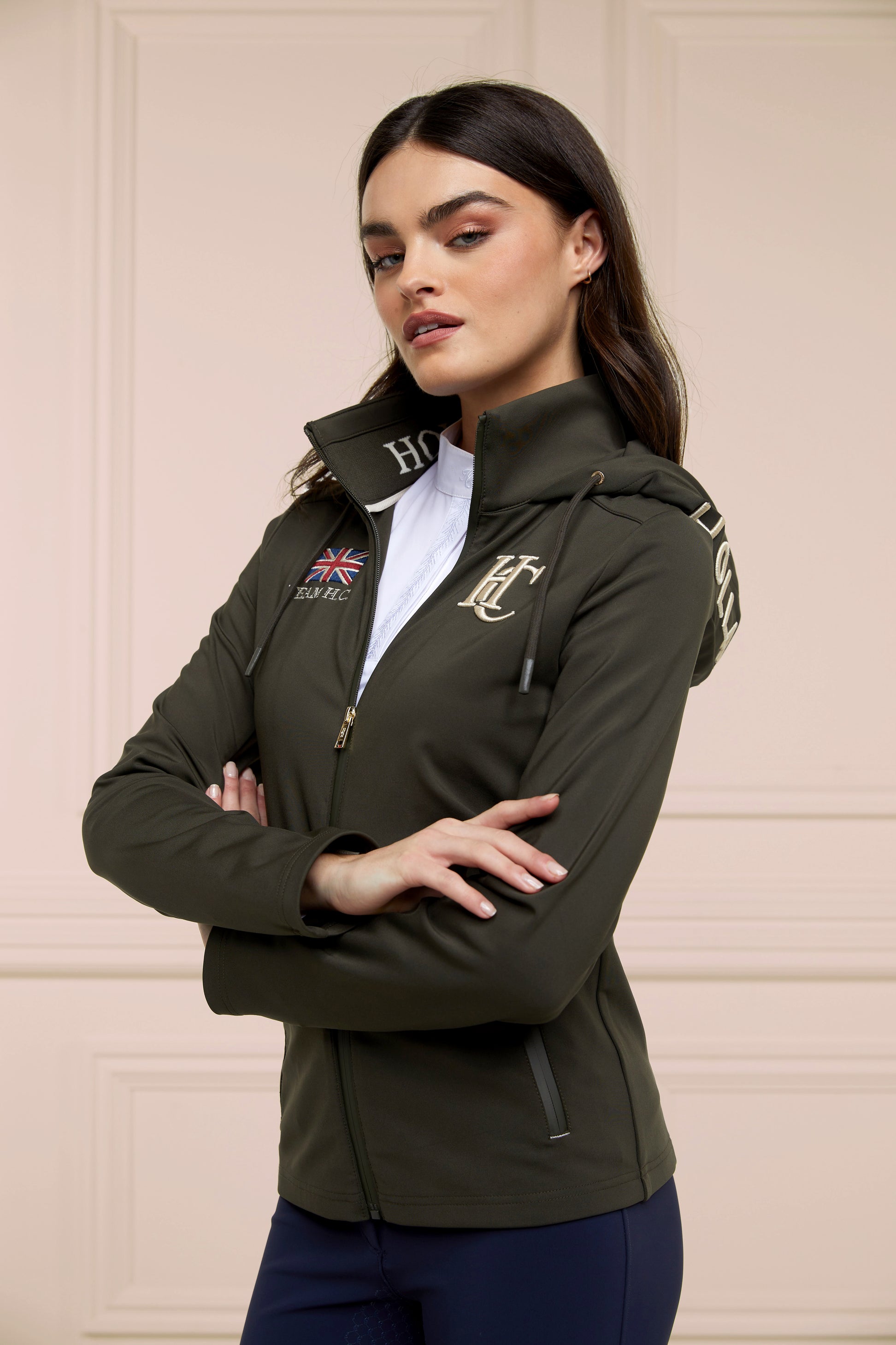 Rocana Softshell Jacket (Heritage Khaki) – Holland Cooper