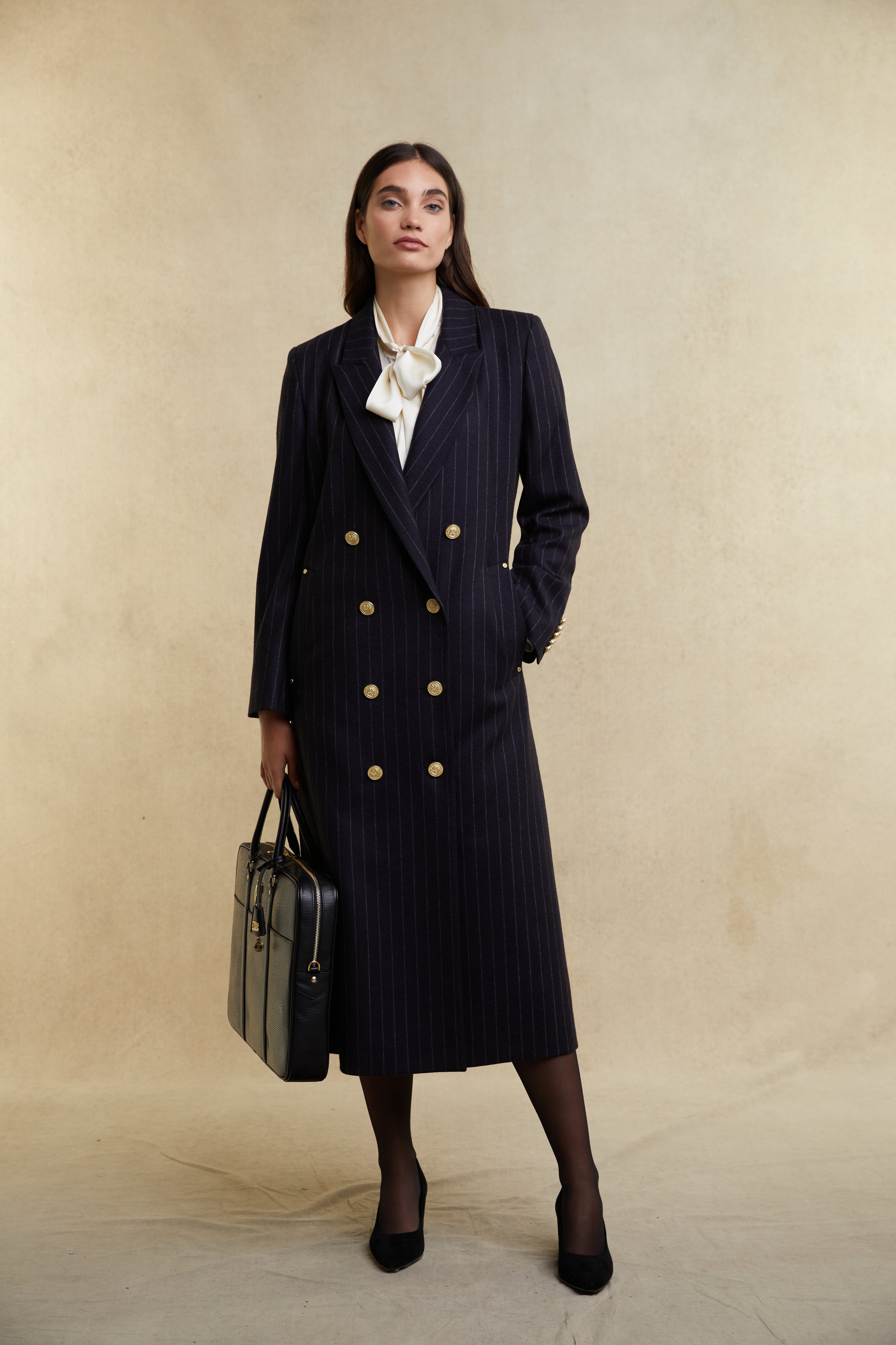 Knightsbridge Briefcase (Black) – Holland Cooper