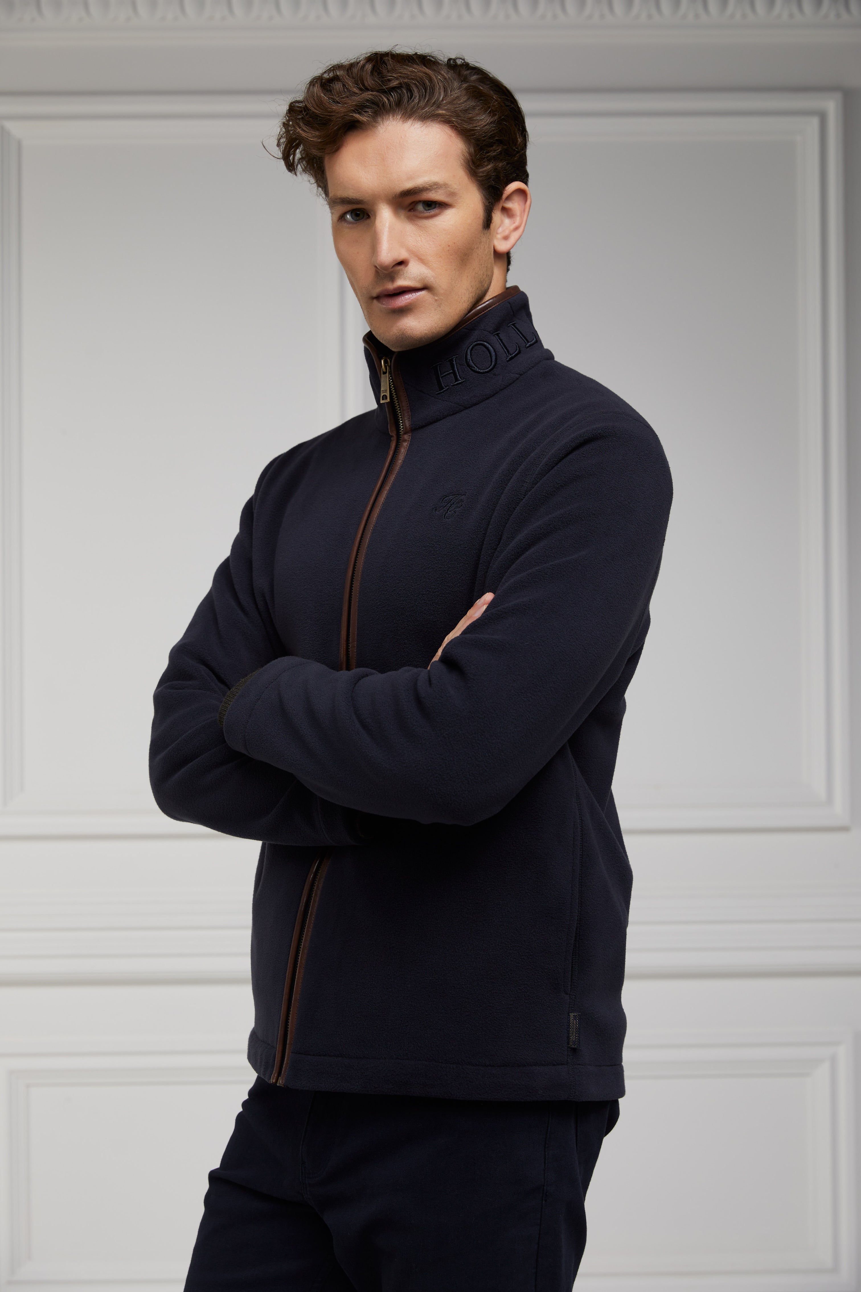 Country Fleece Jacket (Ink Navy) – Holland Cooper
