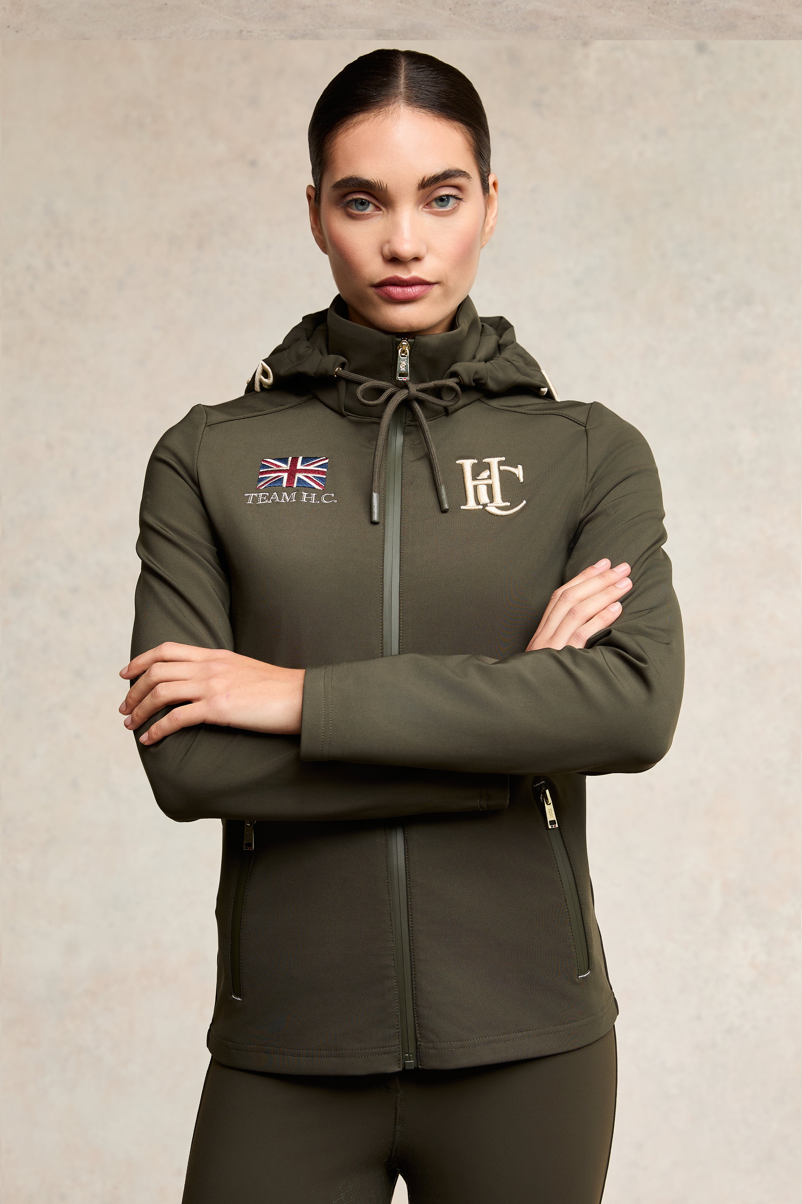 Rocana Softshell Jacket (Heritage Khaki) – Holland Cooper