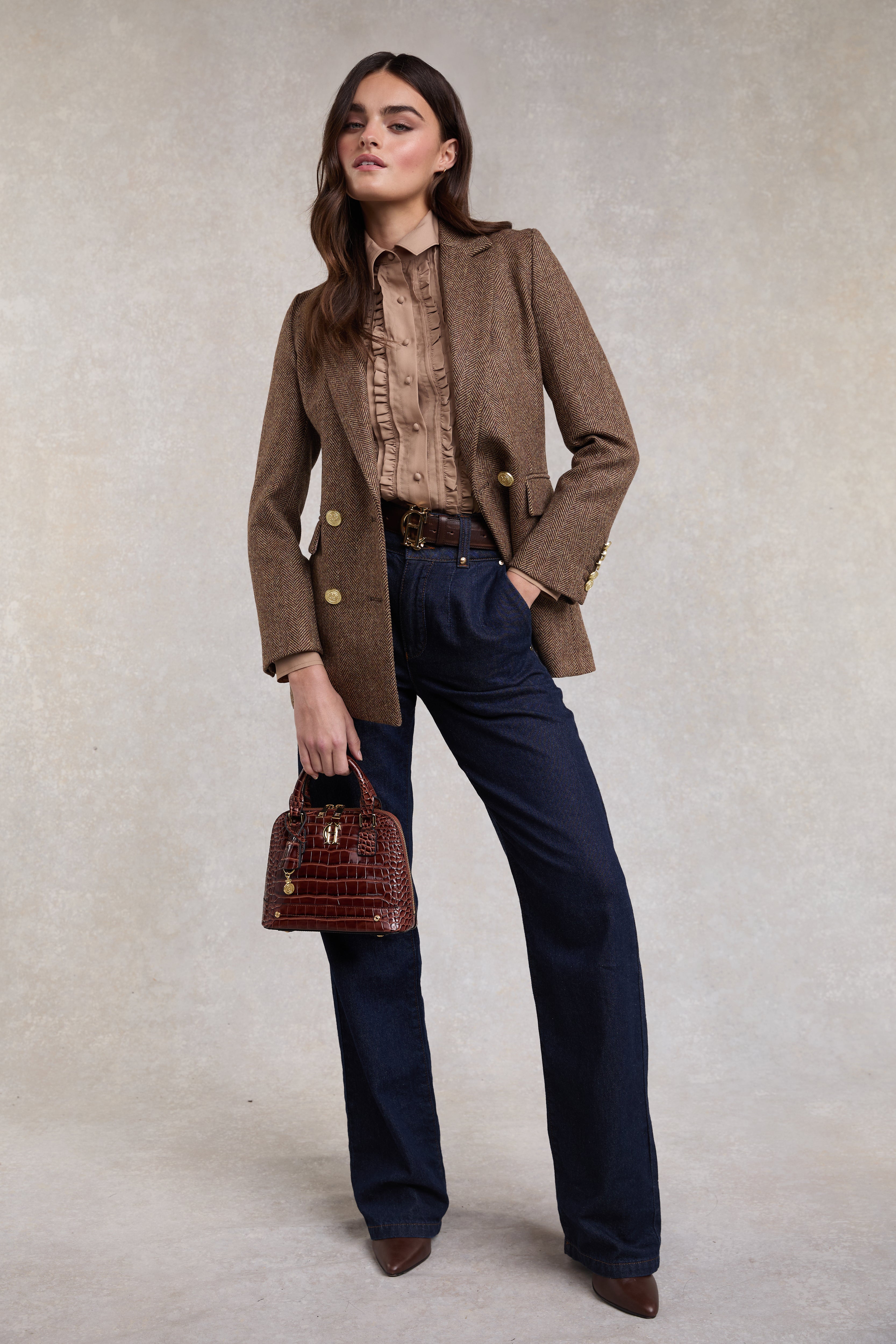 Clarissa Shirt (Caramel) – Holland Cooper