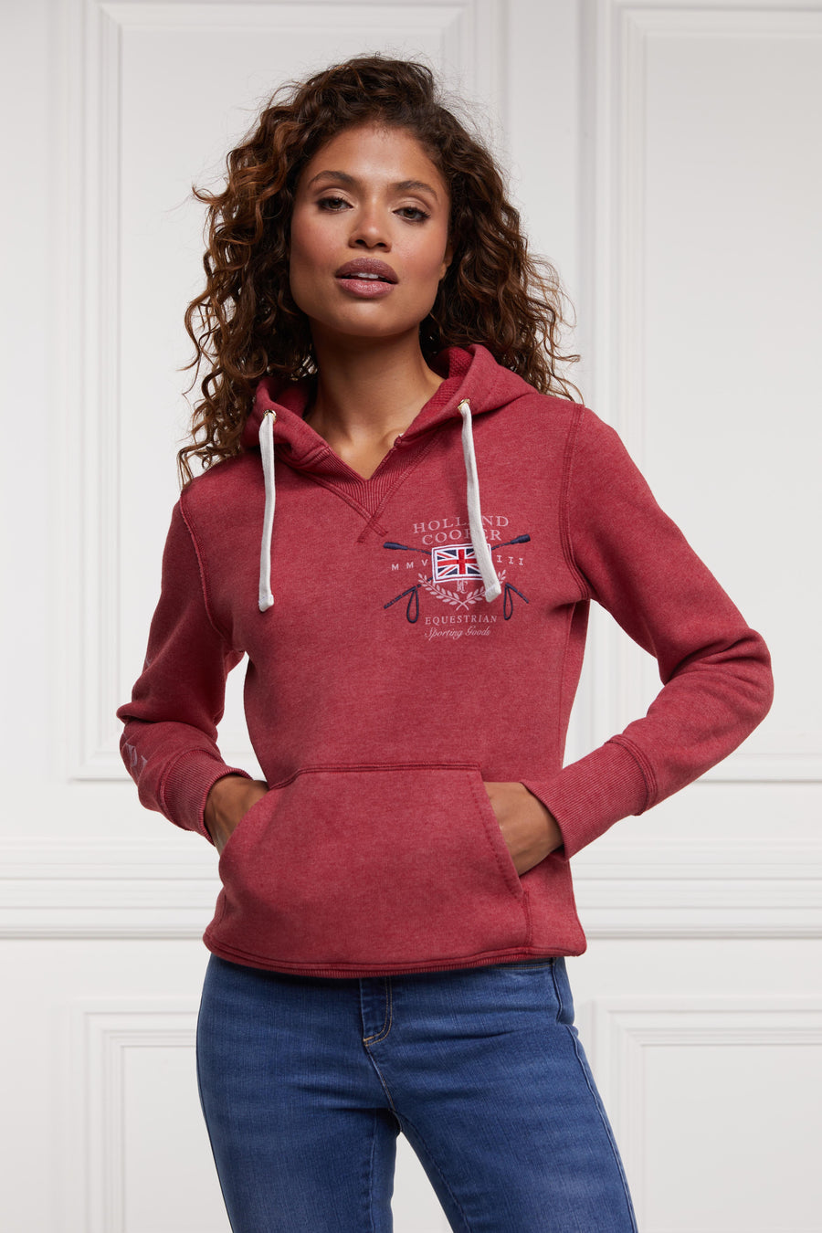 Sporting Goods Hoodie (Varsity Red) – Holland Cooper