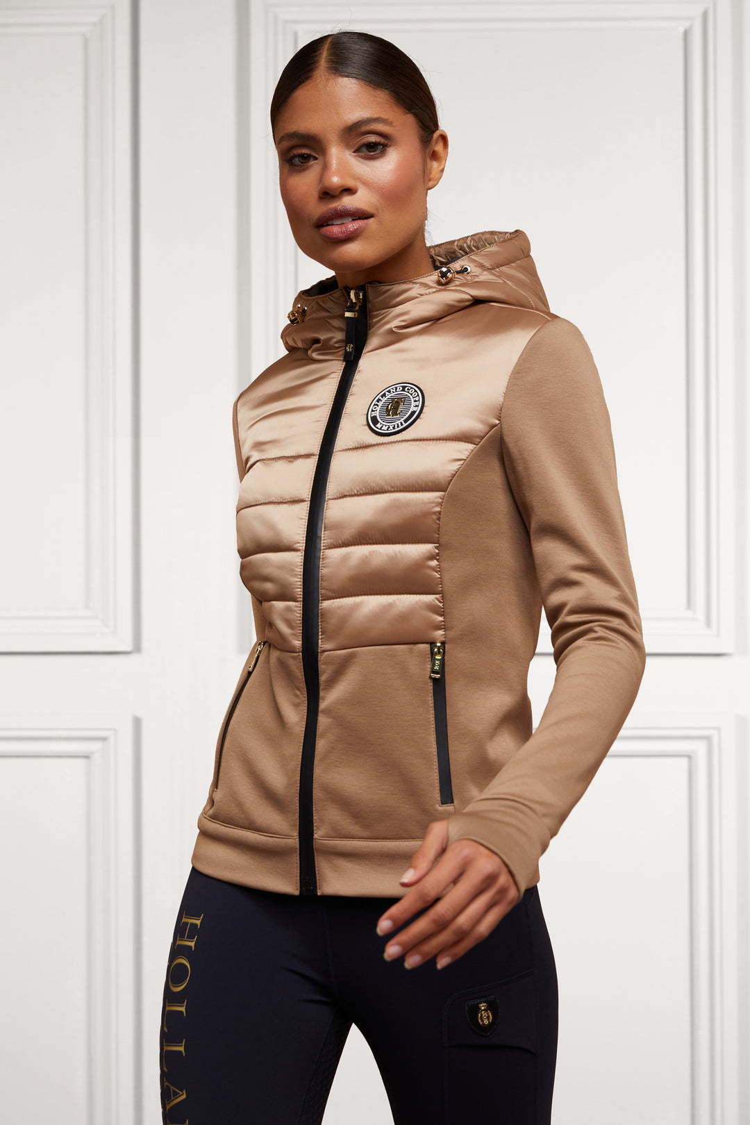 Hybrid Shell Jacket (Cappuccino) – Holland Cooper