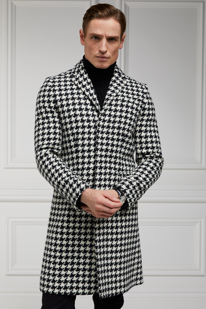 The Cheltenham Coat (Large Scale Houndstooth) – Holland Cooper