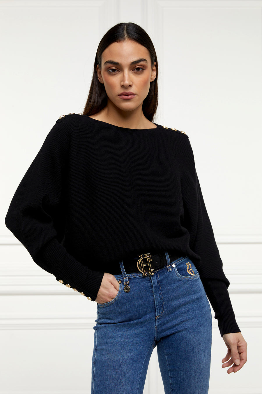 Leyla Knit (Black) – Holland Cooper