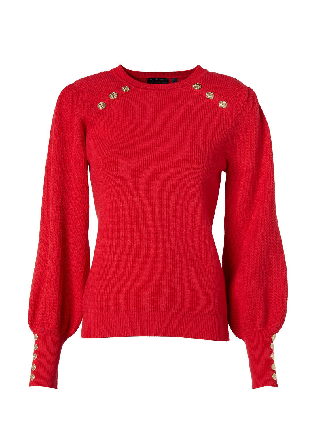 Naomi Crew Neck Knit (Hot Coral) – Holland Cooper