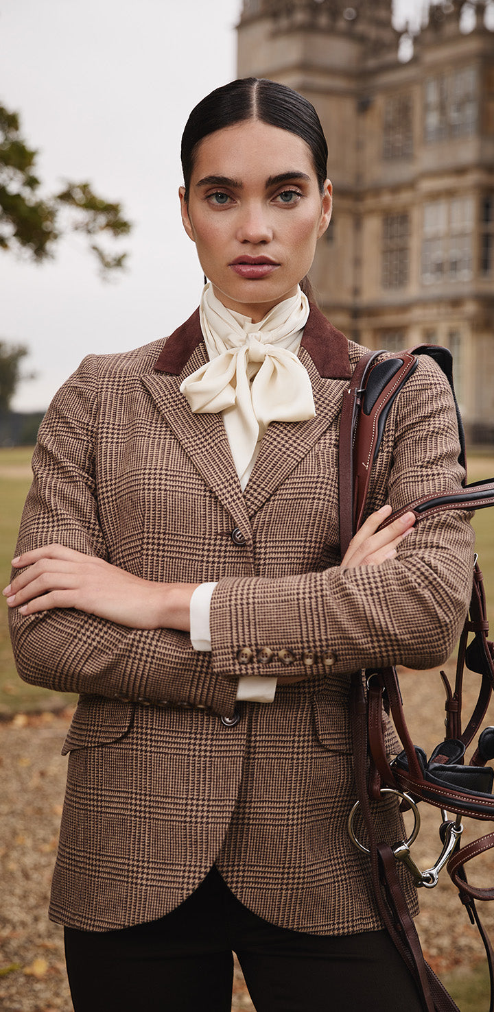 Men's Classic Woven Button Down Shirt (Cheltenham Check Blue) – Holland ...