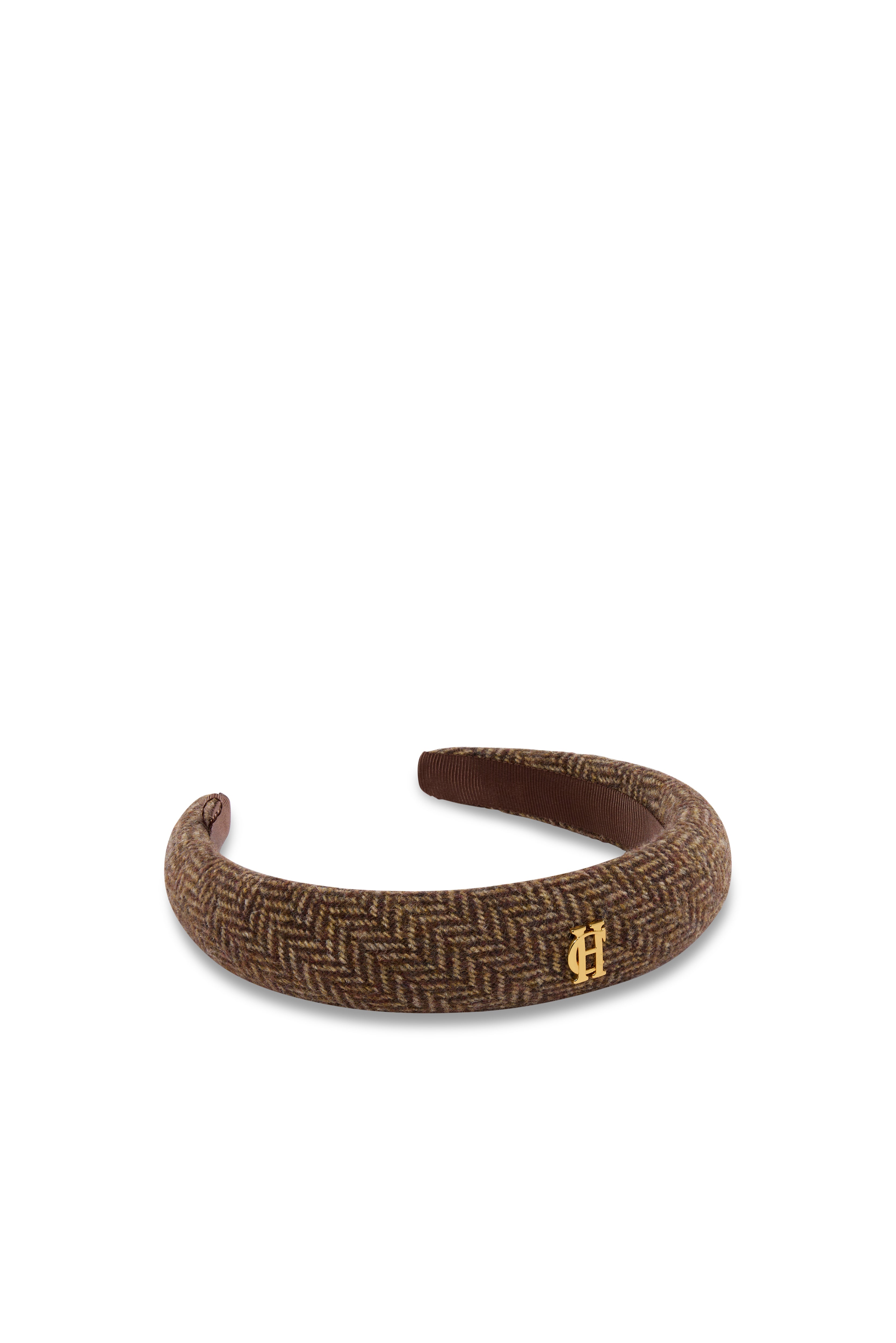 Narrow Headband (Brown Herringbone) – Holland Cooper