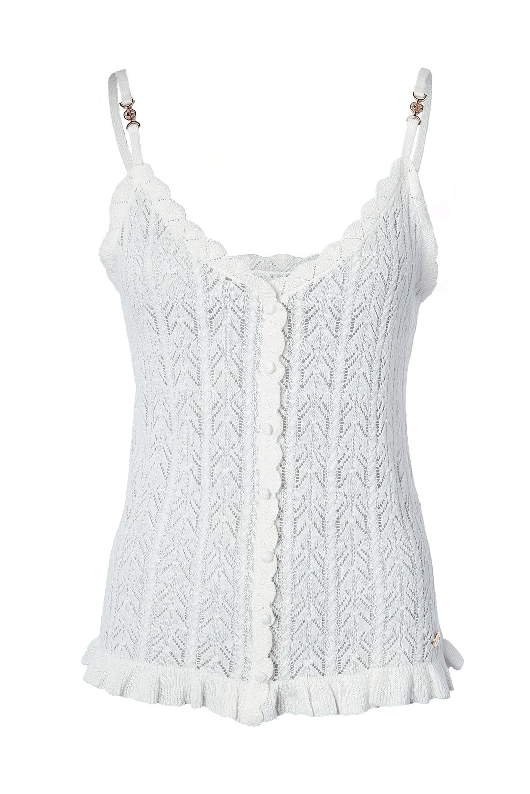 Pointelle Cami (Natural) – Holland Cooper