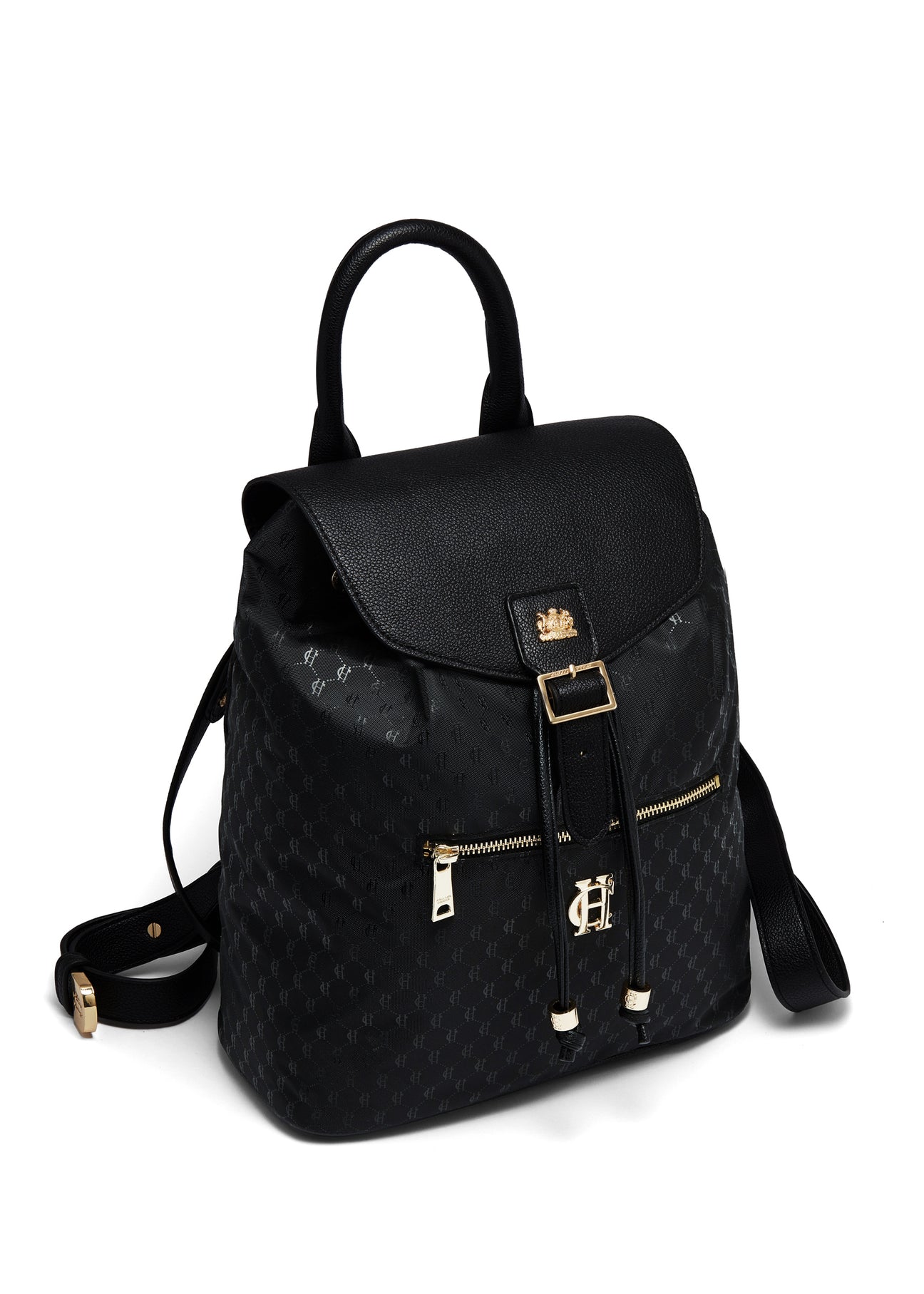 Regency Monogram Backpack (Black Monogram) – Holland Cooper