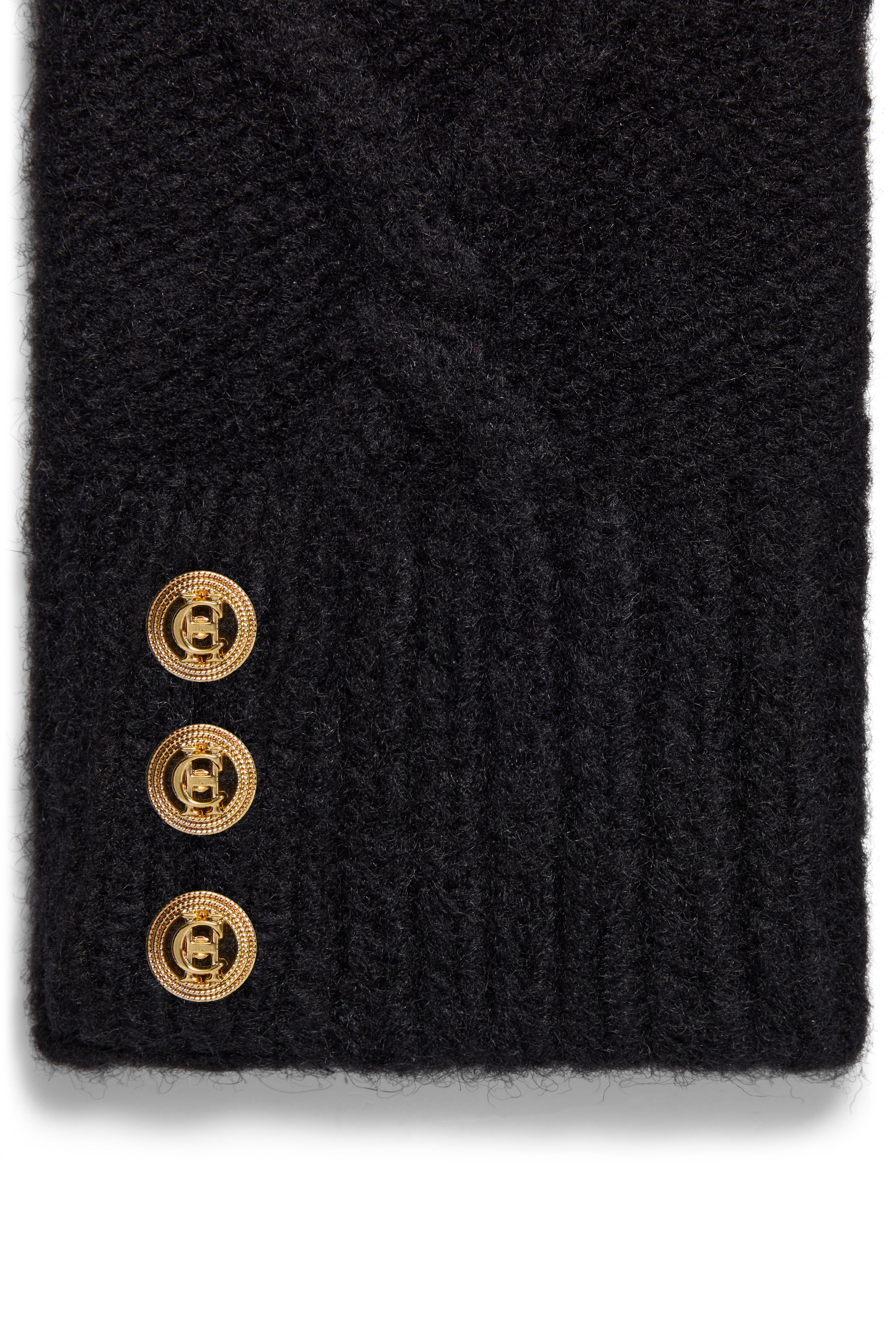 Sloane Fingerless Gloves (Black) – Holland Cooper
