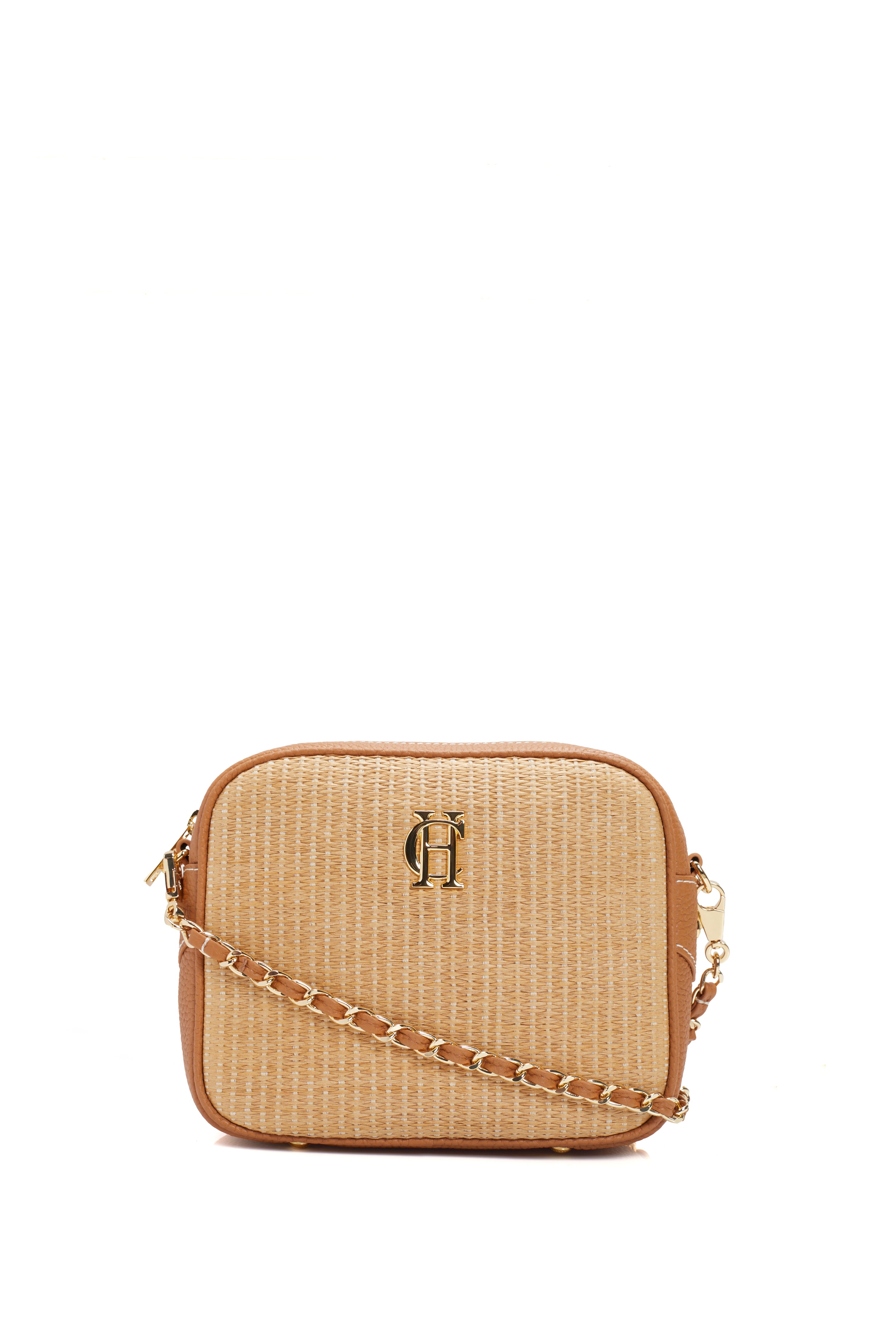 Soho Camera Bag (Tan Raffia) – Holland Cooper
