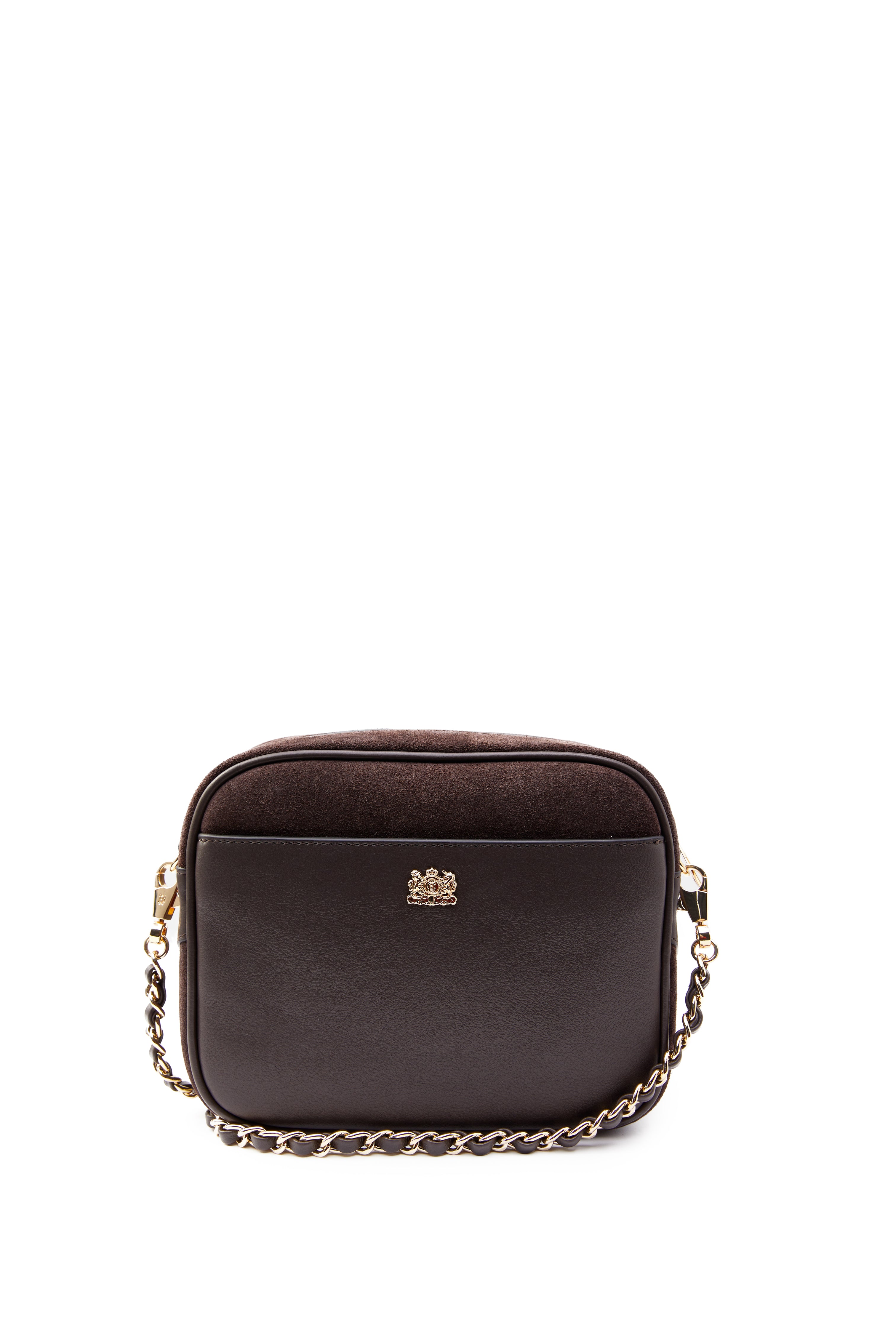 Soho Camera Bag (Chocolate Suede) – Holland Cooper