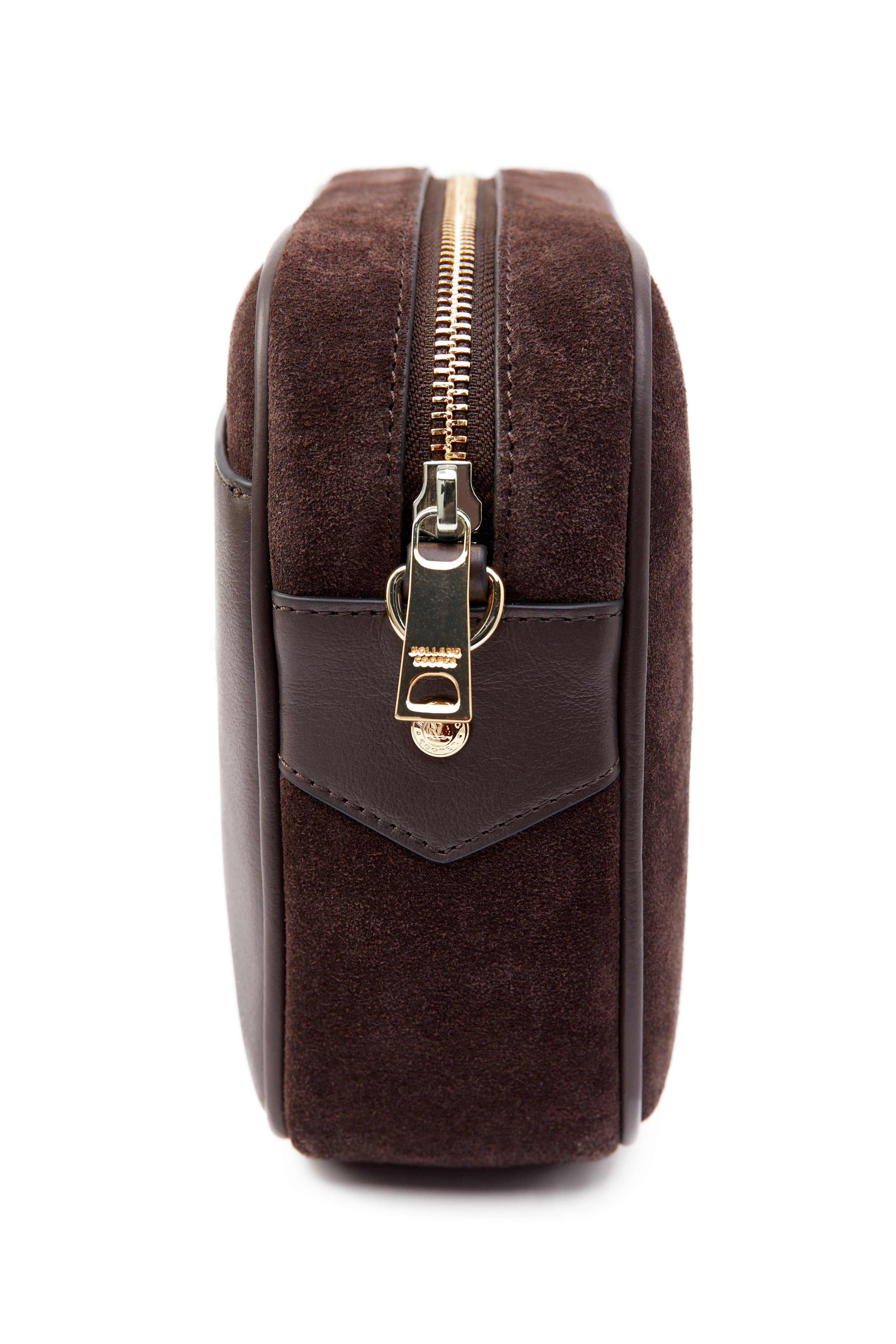Soho Camera Bag (Chocolate Suede) – Holland Cooper
