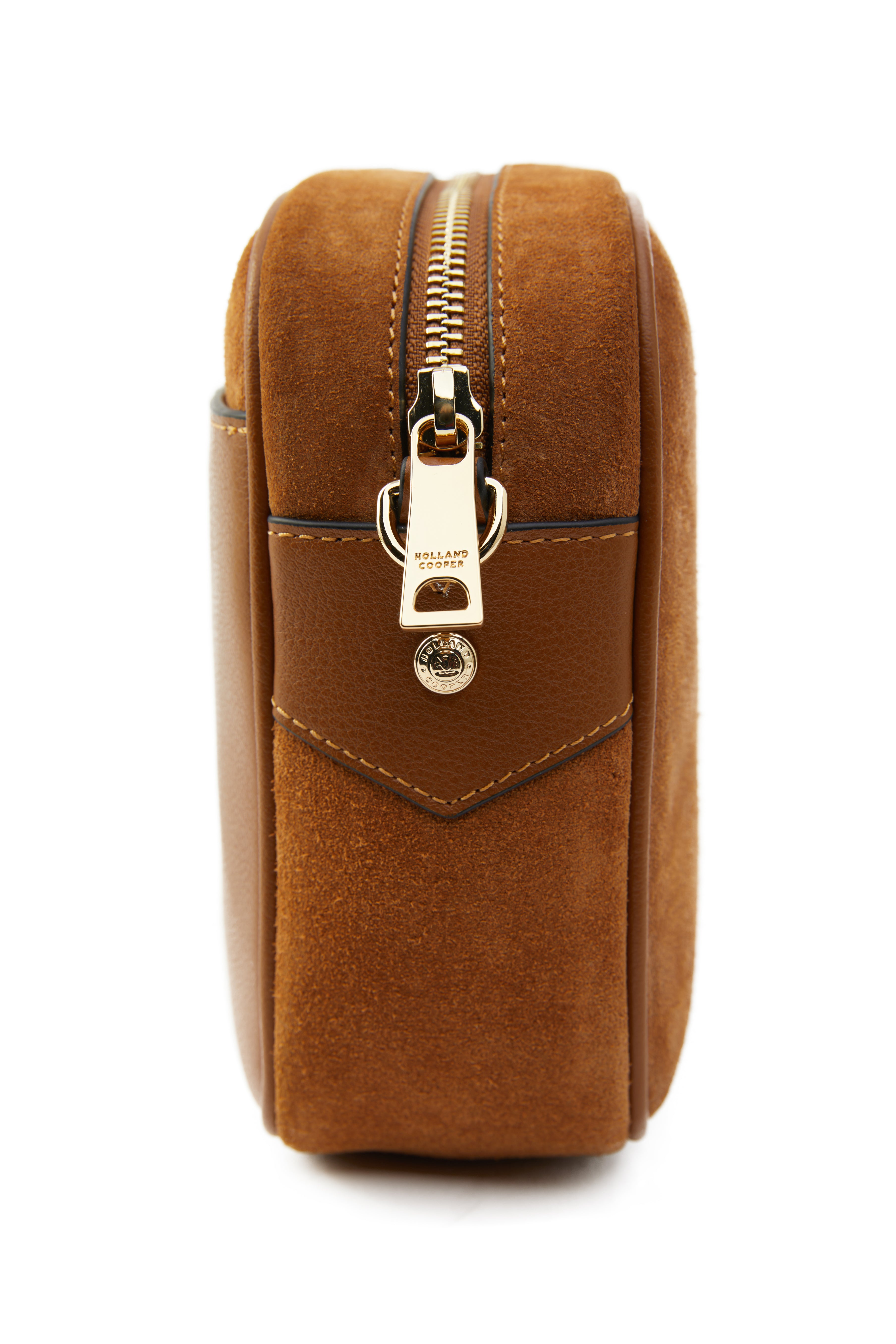 Soho Camera Bag (Tan Suede) – Holland Cooper