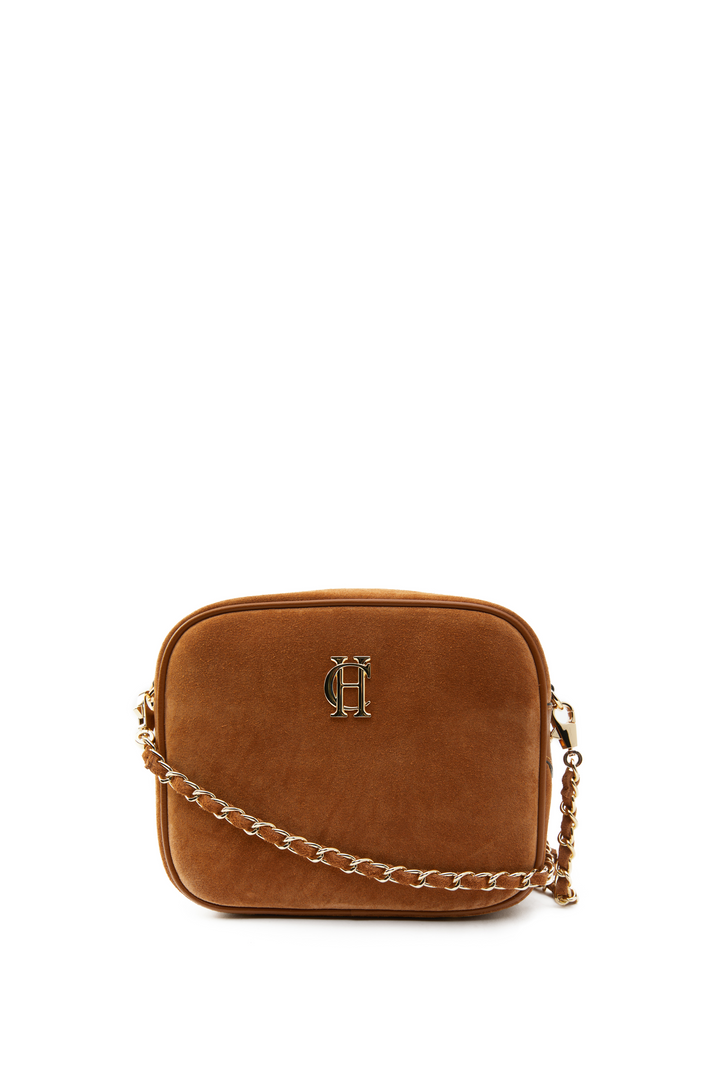 Soho Camera Bag (Tan Suede) – Holland Cooper