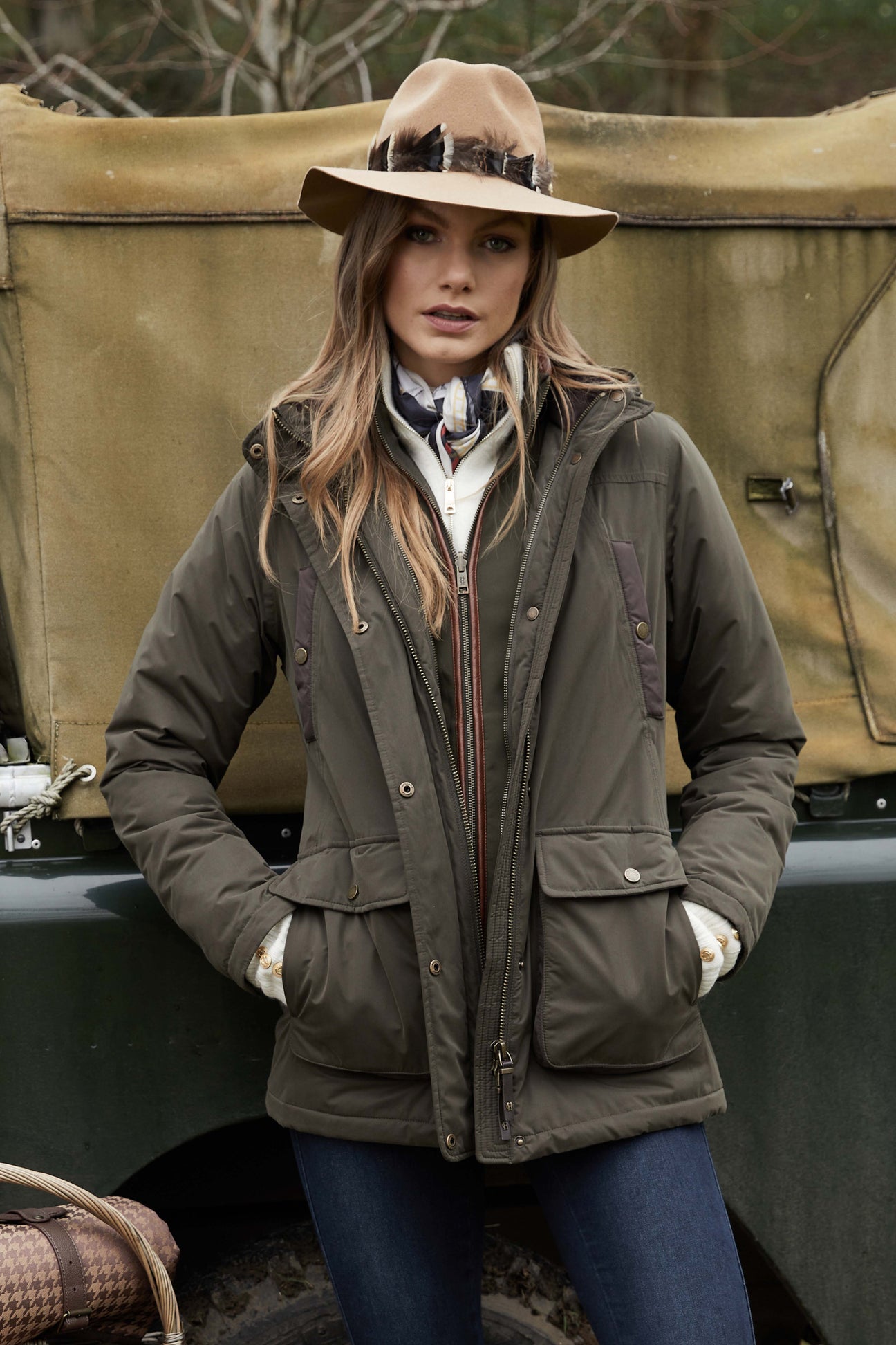 Stamford Country Coat (Khaki) – Holland Cooper