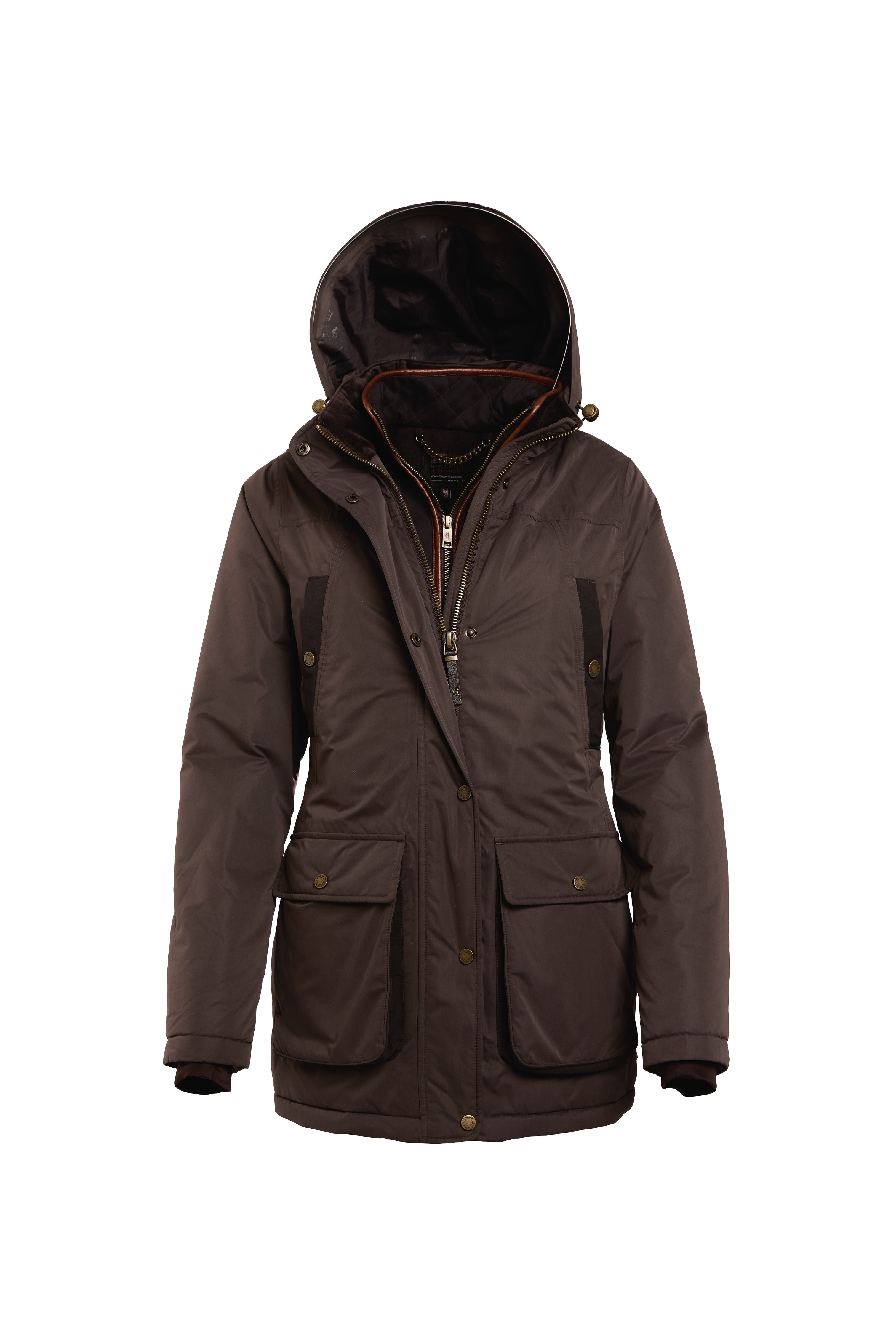 Stamford Country Coat (Chocolate) – Holland Cooper
