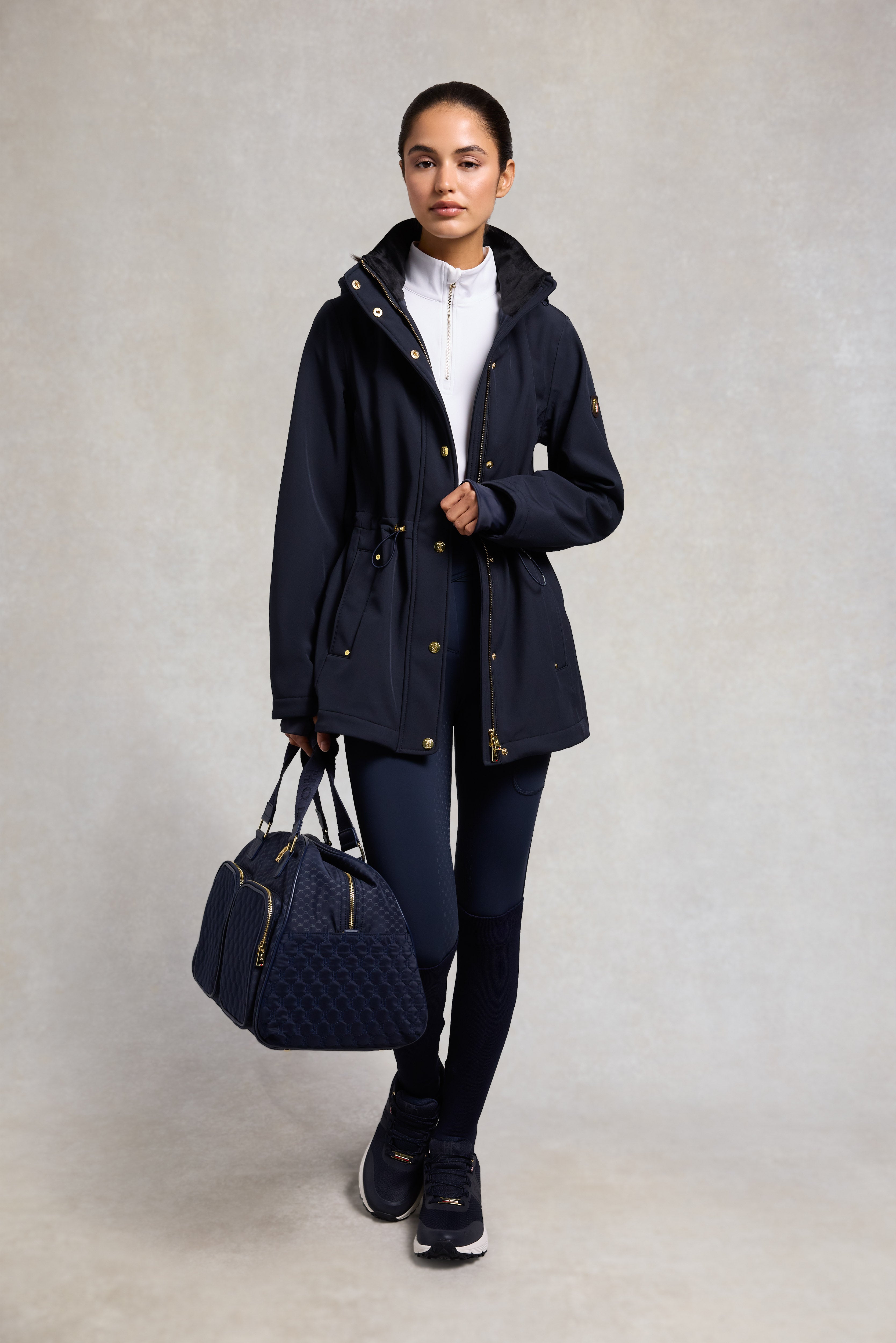 Team Softshell Jacket (Ink Navy) – Holland Cooper