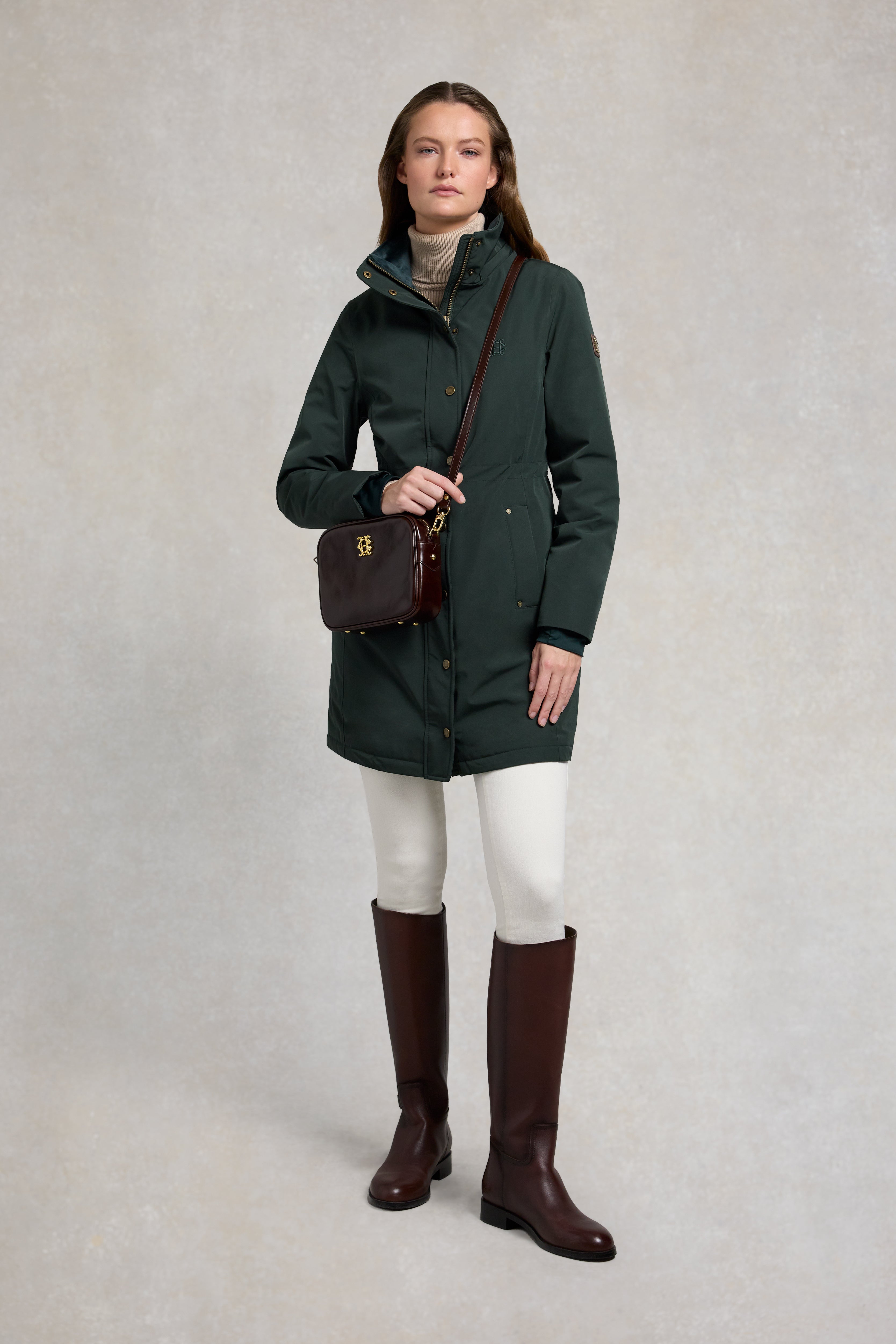 Team Waterproof Coat (Ivy Green) – Holland Cooper