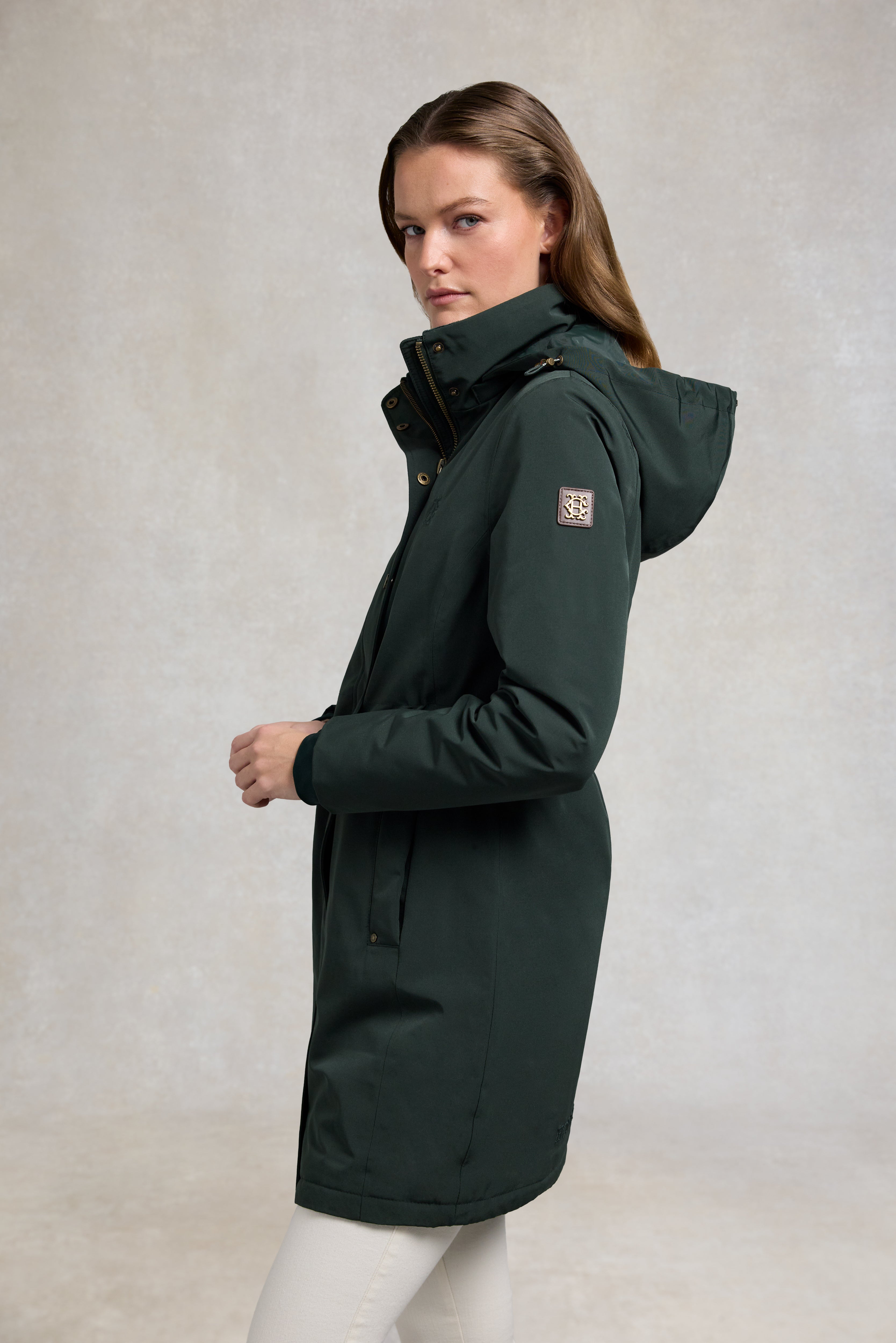 Team Waterproof Coat (Ivy Green) – Holland Cooper
