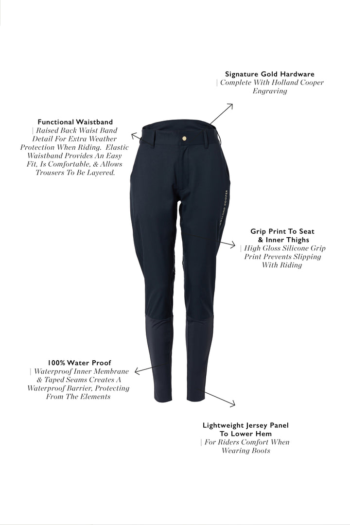 Riding Shell Trousers (Ink Navy) – Holland Cooper