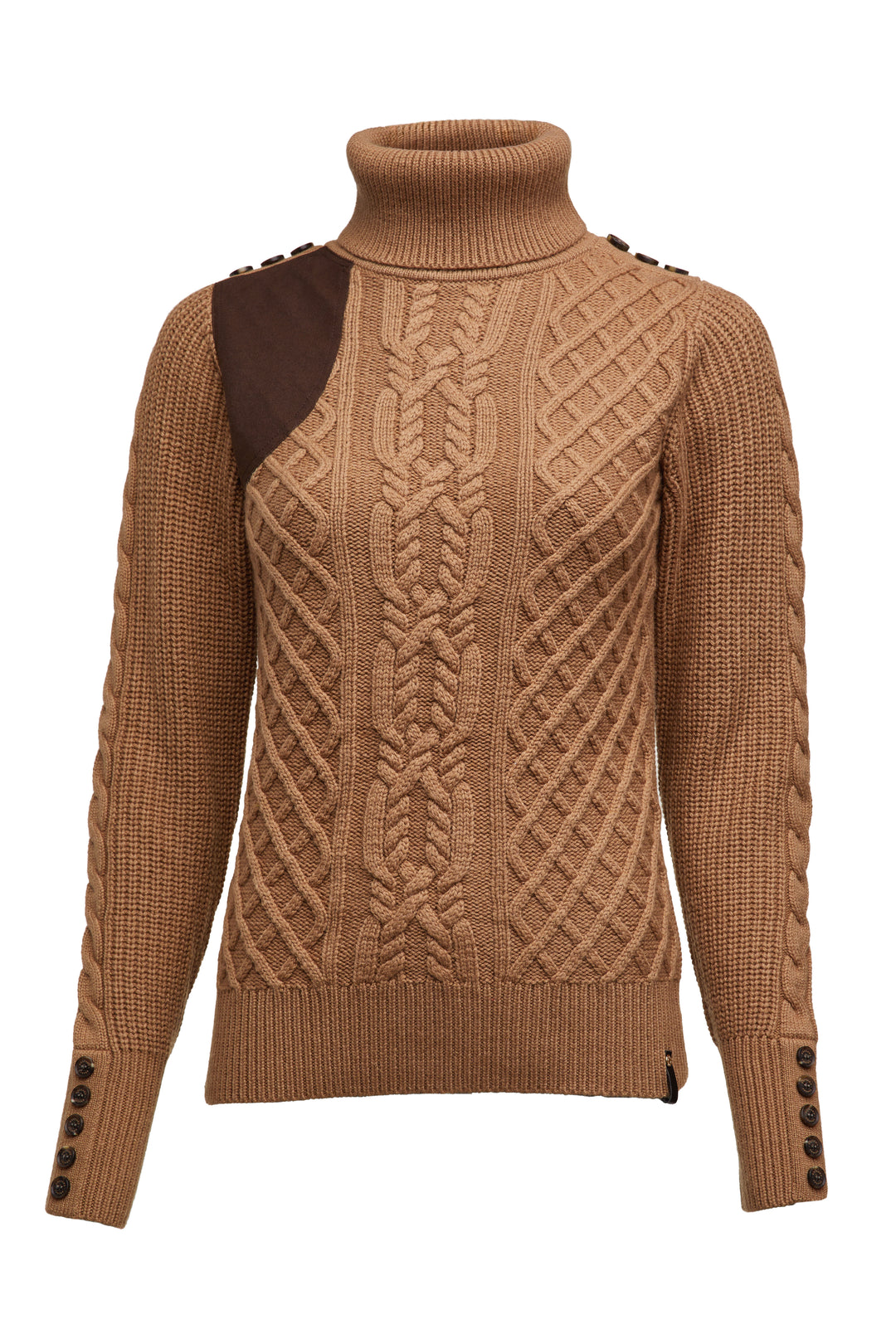 Country Roll Neck Knit (Caramel) – Holland Cooper
