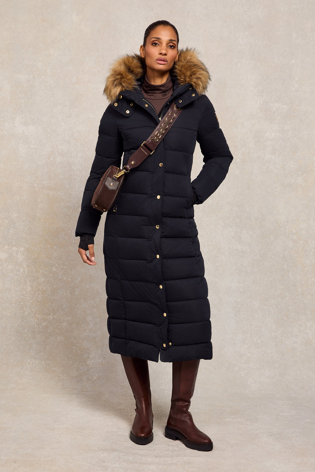 Stoneleigh Longline Coat (Ink Navy) – Holland Cooper