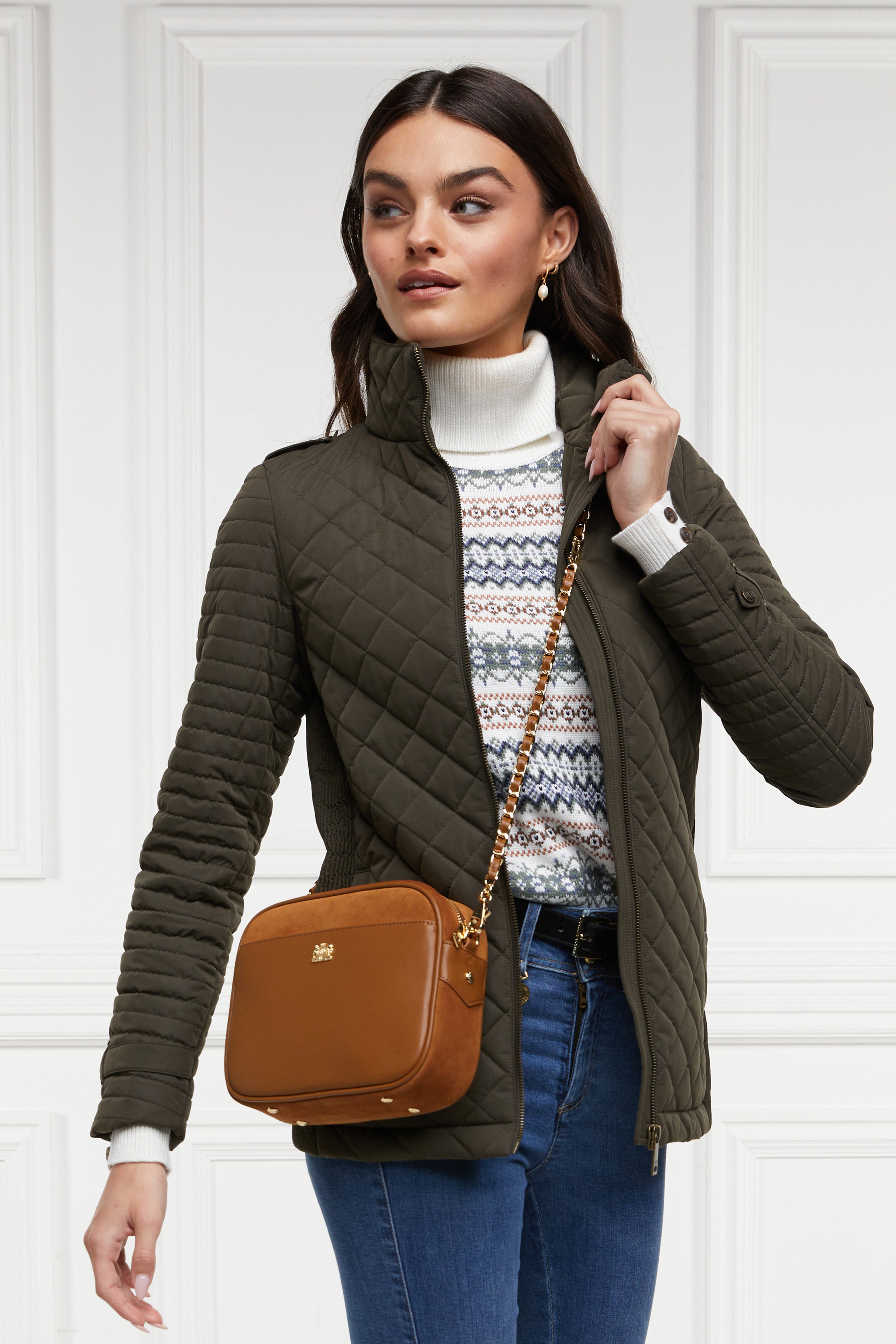 Soho Camera Bag (Tan Suede) – Holland Cooper