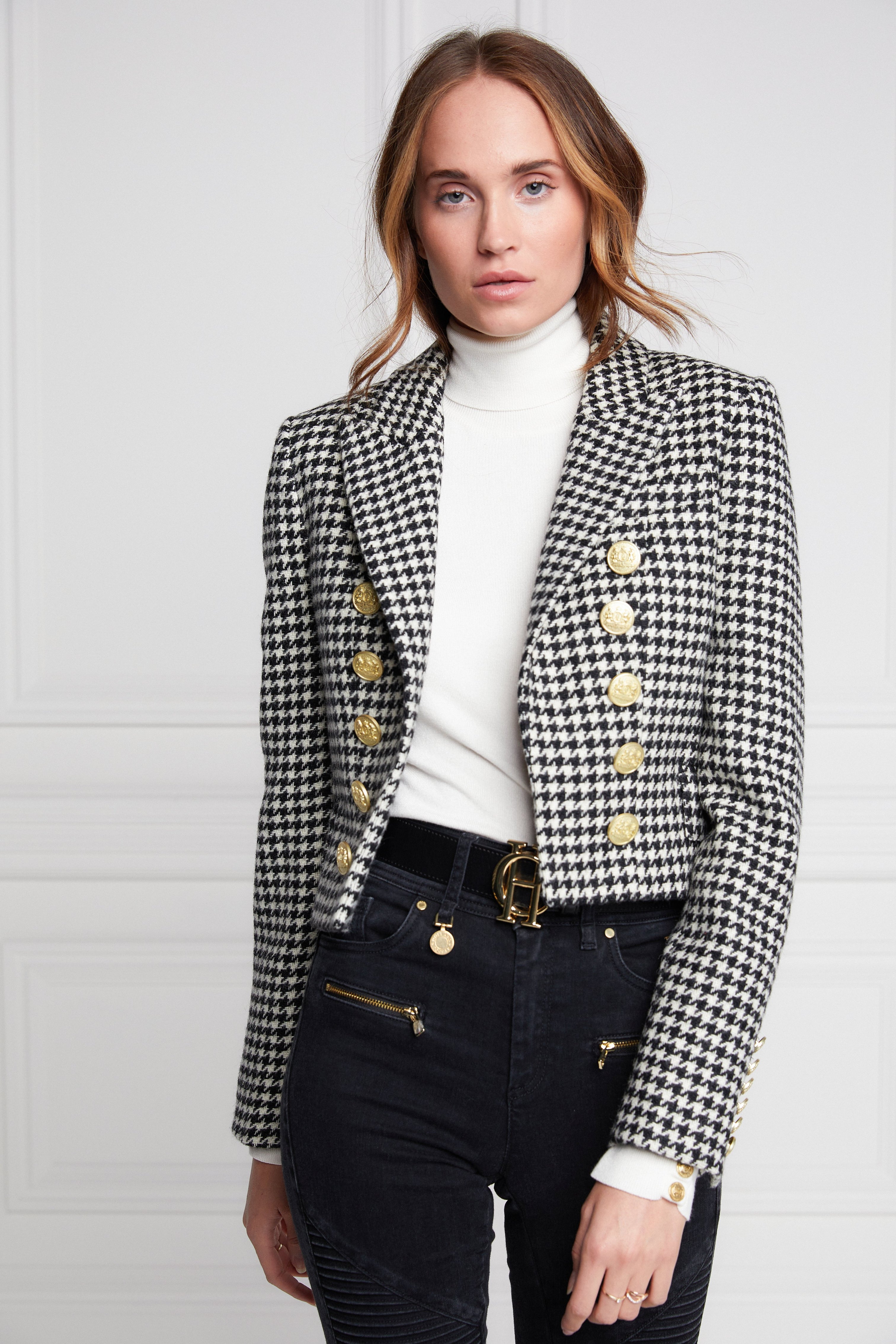 Brompton Jacket (Houndstooth) – Holland Cooper