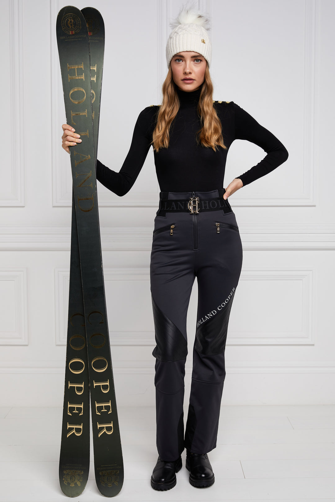 Ski Salopettes (Black) – Holland Cooper