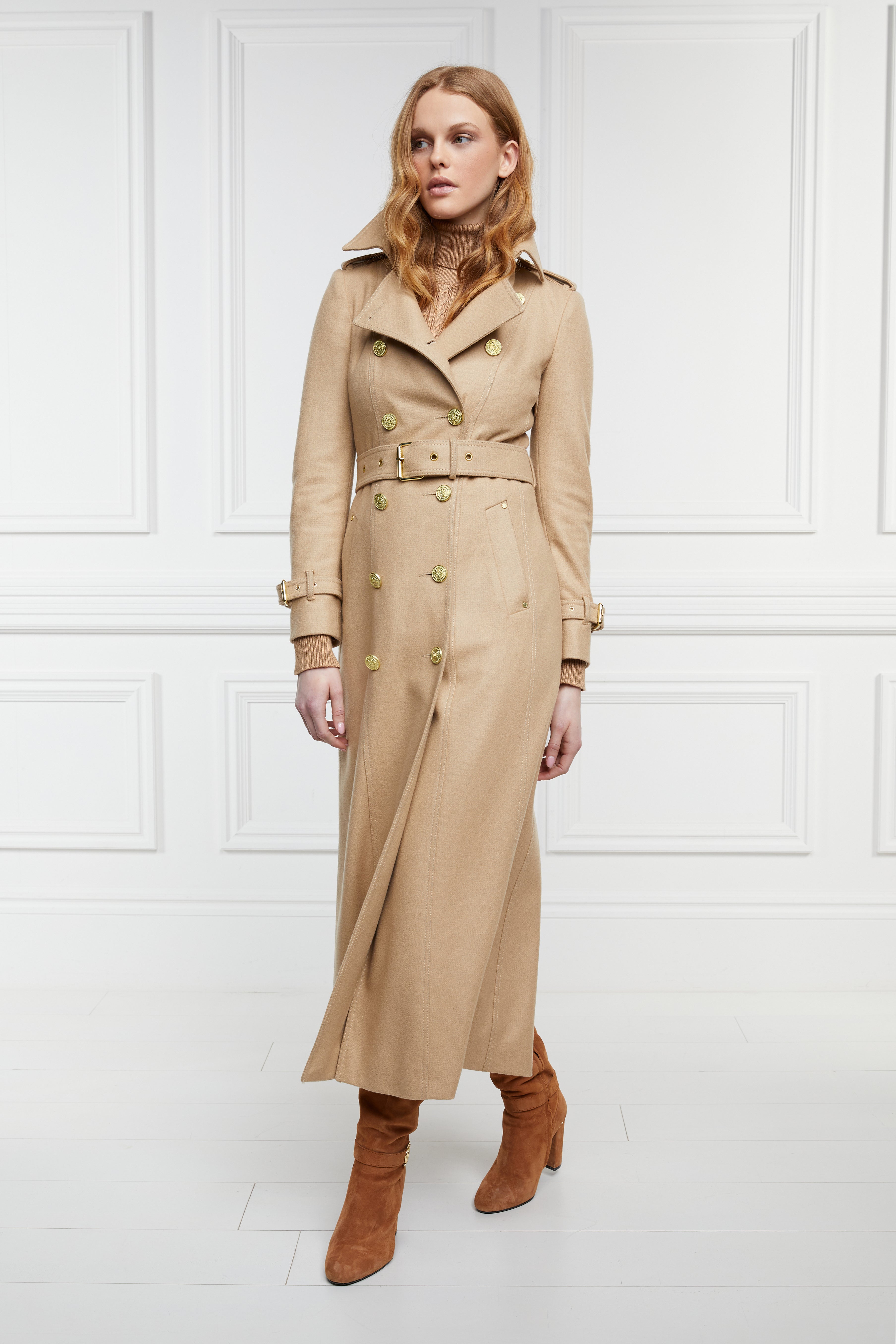 Full Length Marlborough Trench Coat (Camel) – Holland Cooper