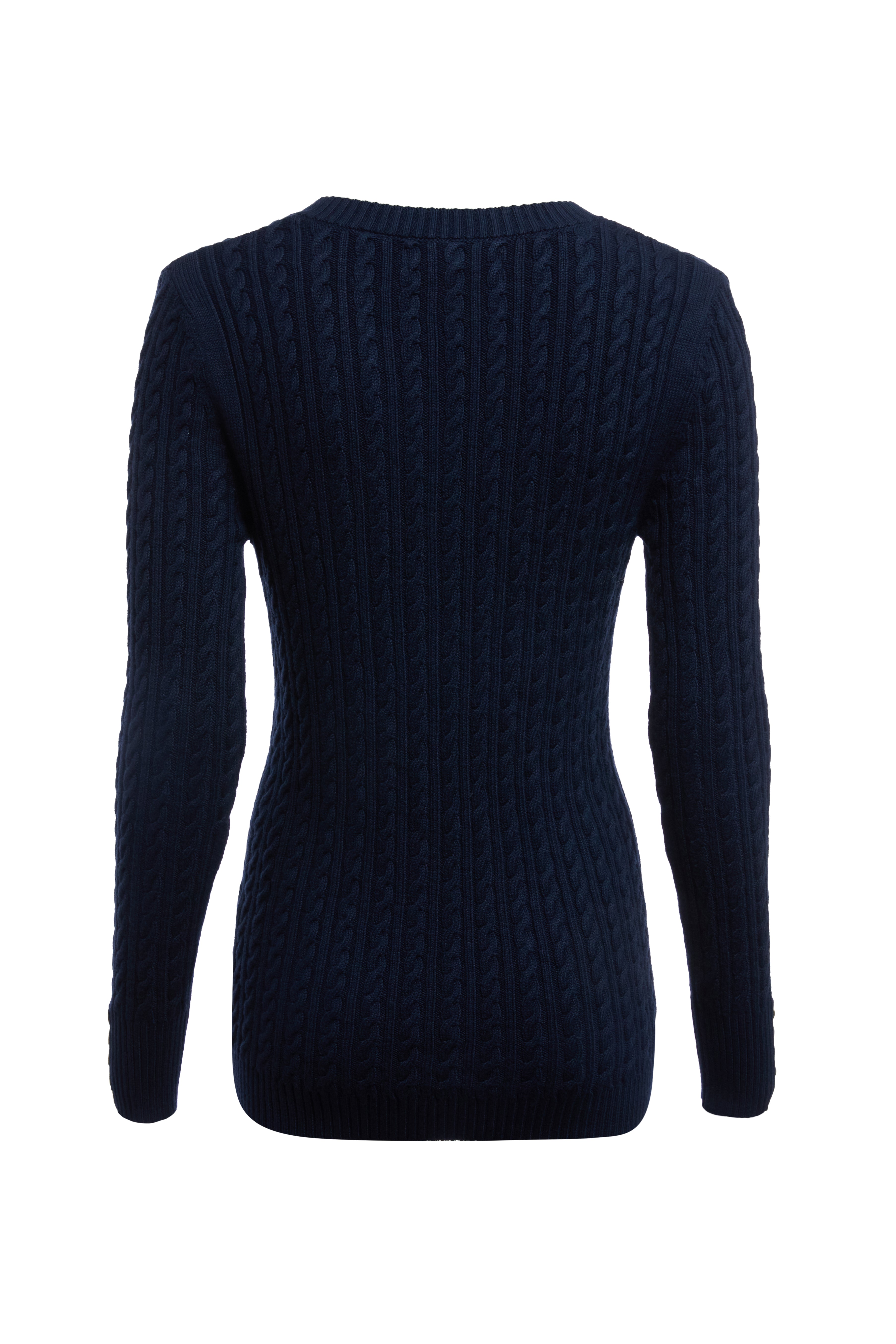 Seattle V-Neck Knit (Ink Navy) – Holland Cooper