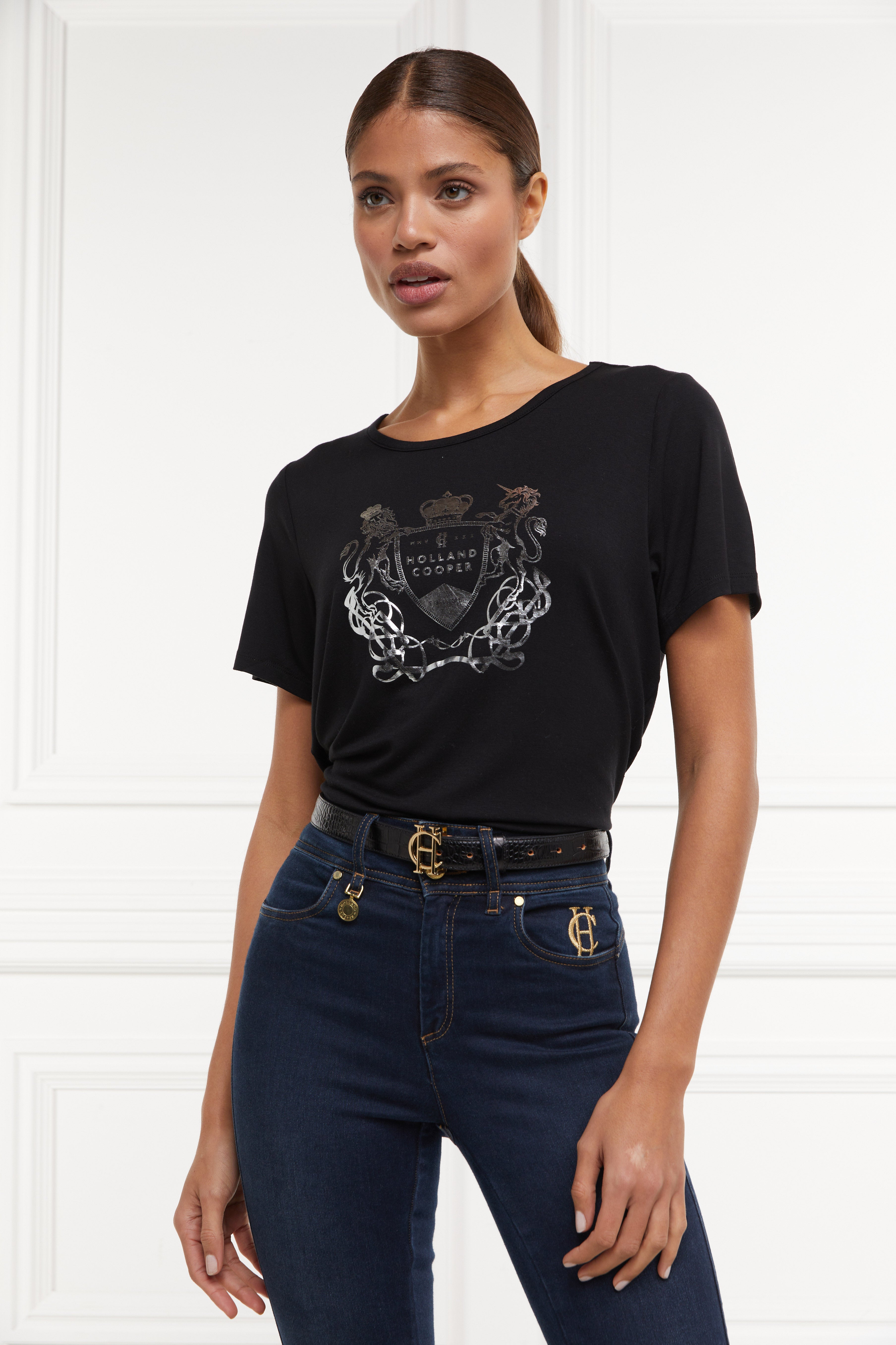 Royal Tee (Black Silver) – Holland Cooper