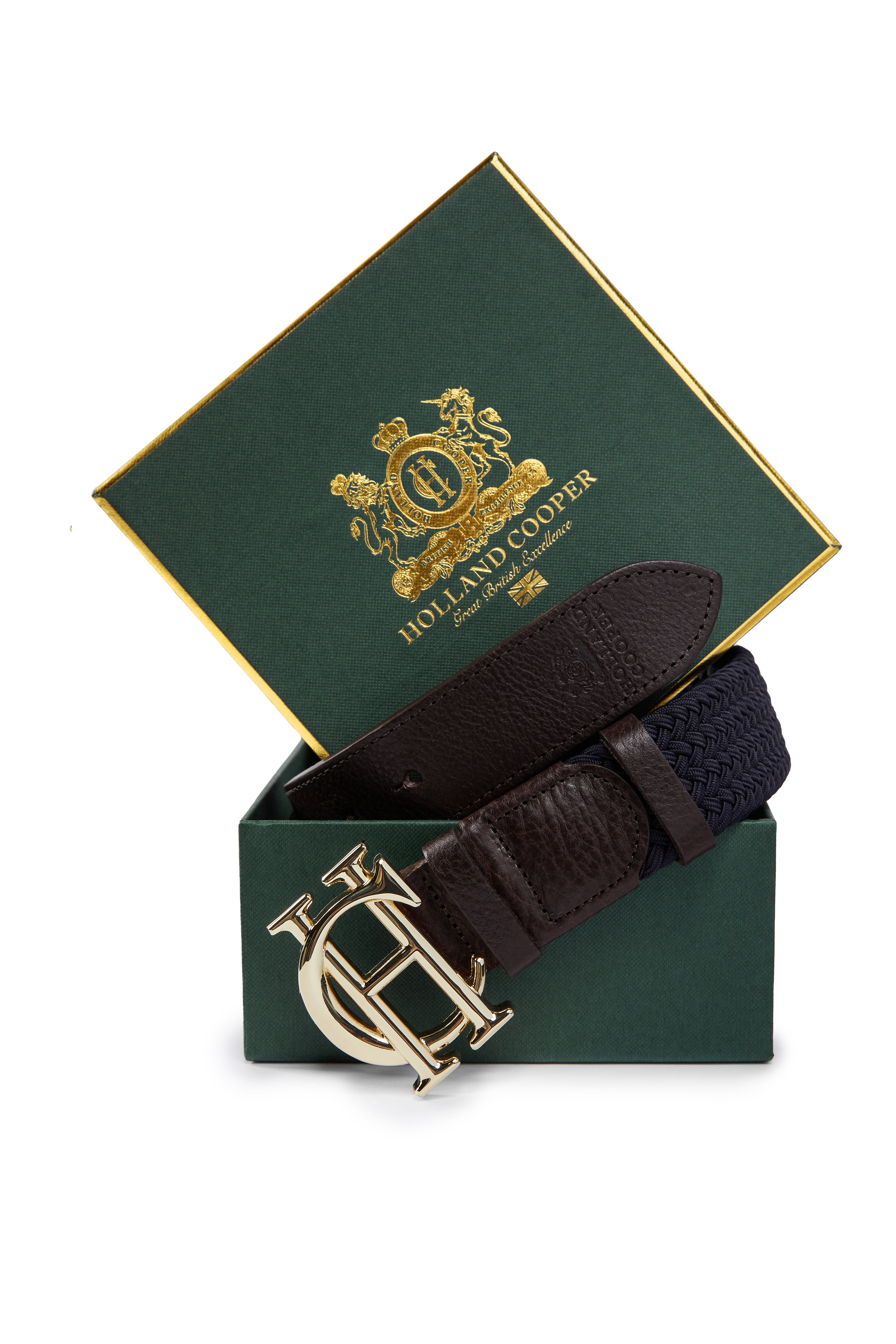 HC Heritage Belt (Ink Navy) – Holland Cooper