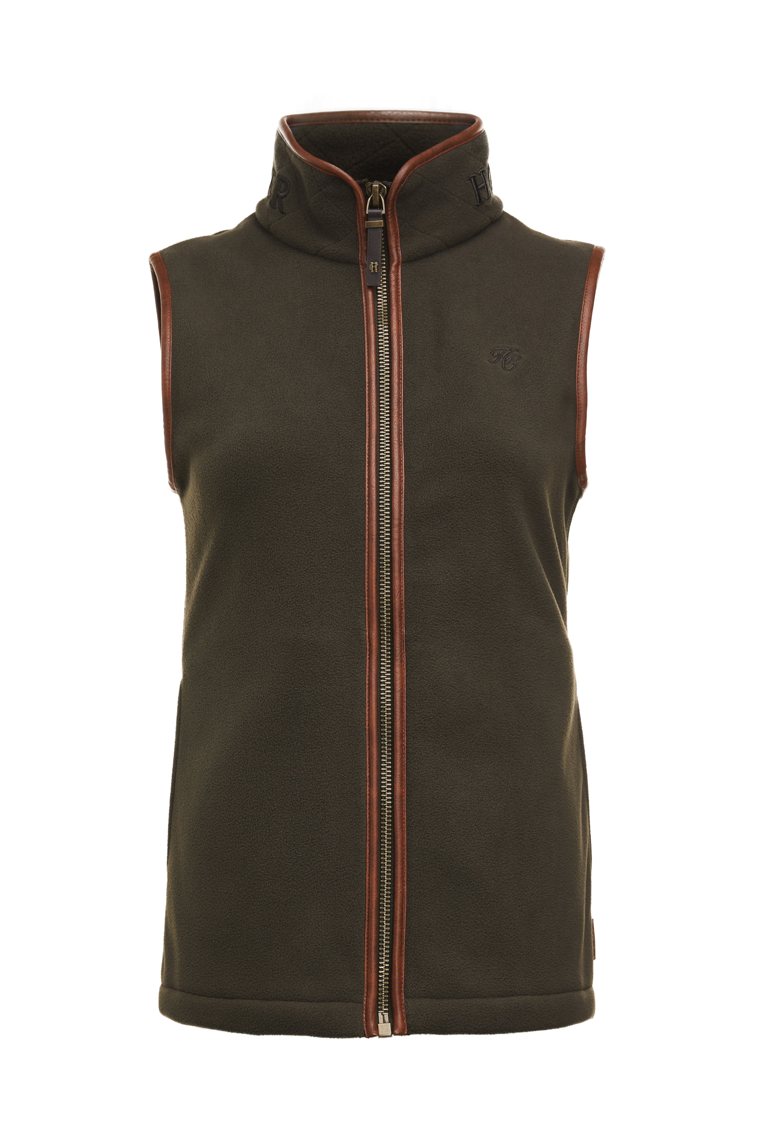 Country Fleece Gilet (Khaki) – Holland Cooper