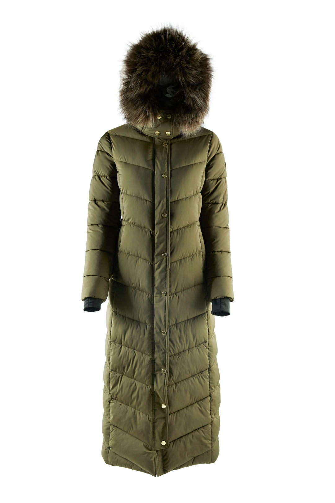 Glacier Full Length Puffer (Khaki) – Holland Cooper