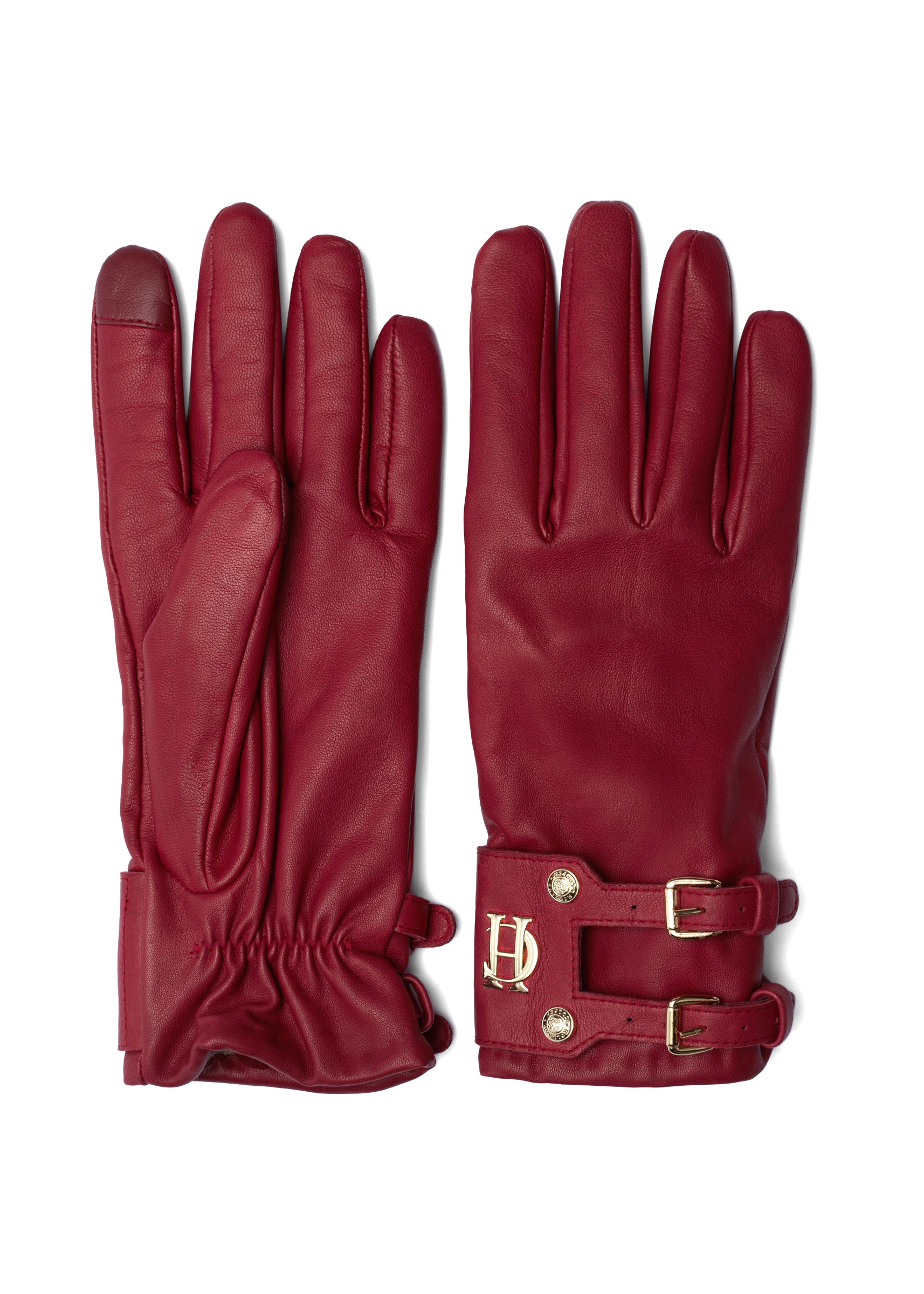 Monogram Leather Gloves (Mulberry) – Holland Cooper