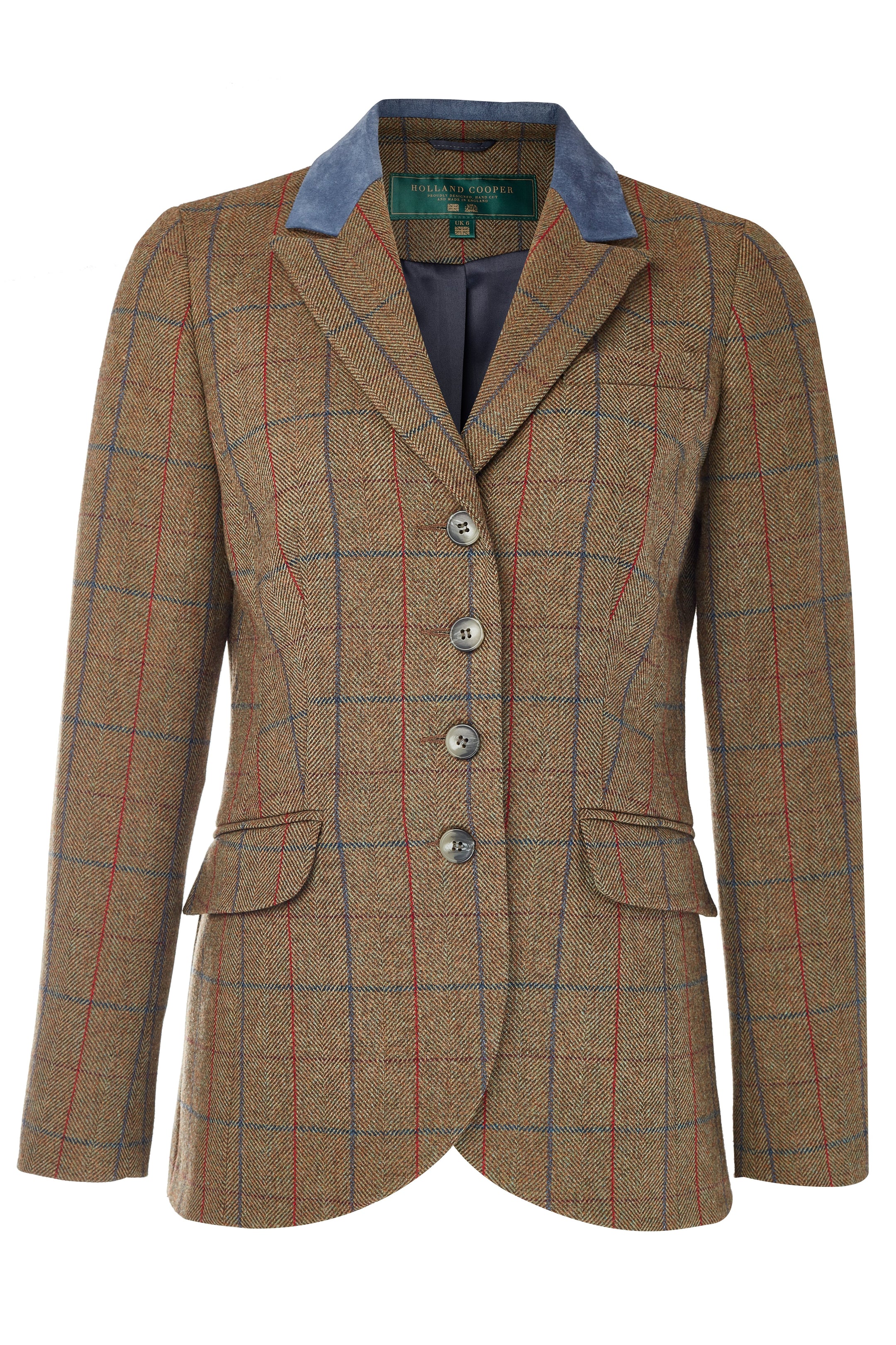 Tweed Riding Jacket (Glen Green) – Holland Cooper