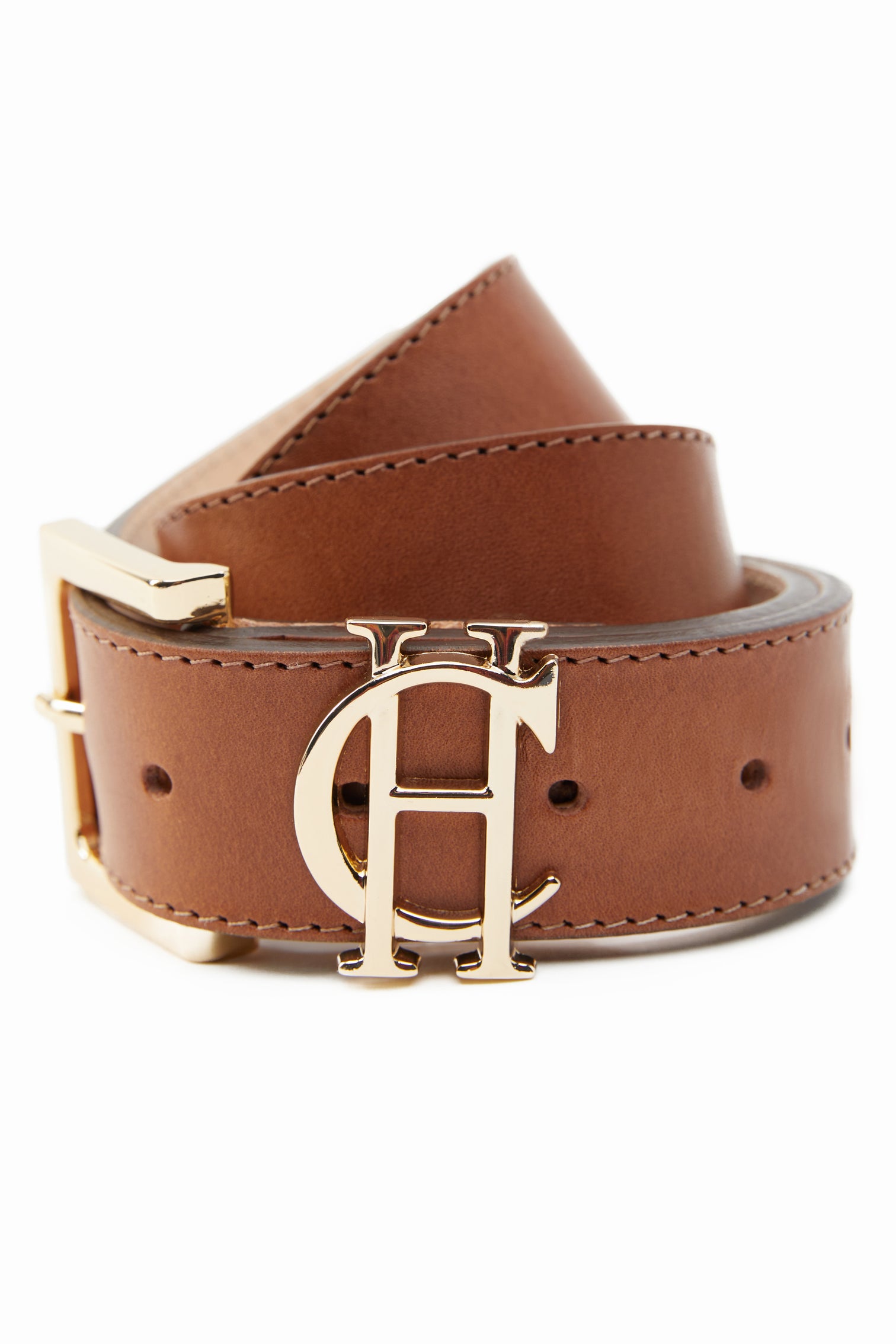 HC Classic Logo Belt (Tan) – Holland Cooper
