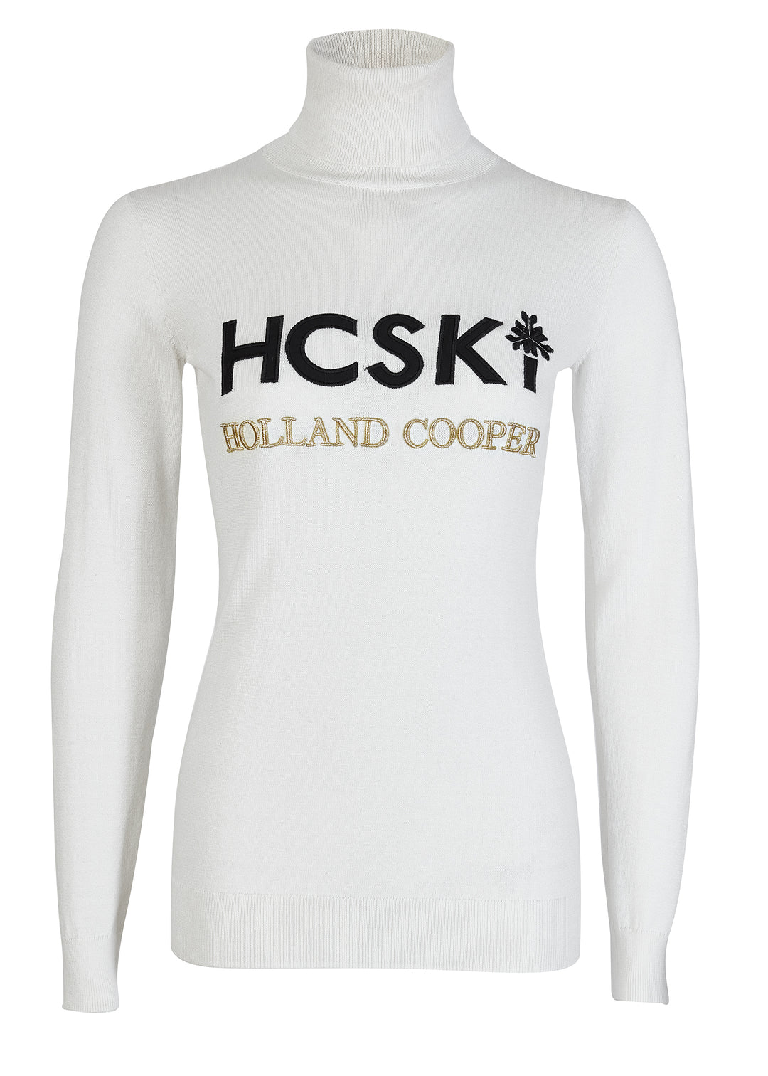 Logo Ski Knit (Winter White) – Holland Cooper