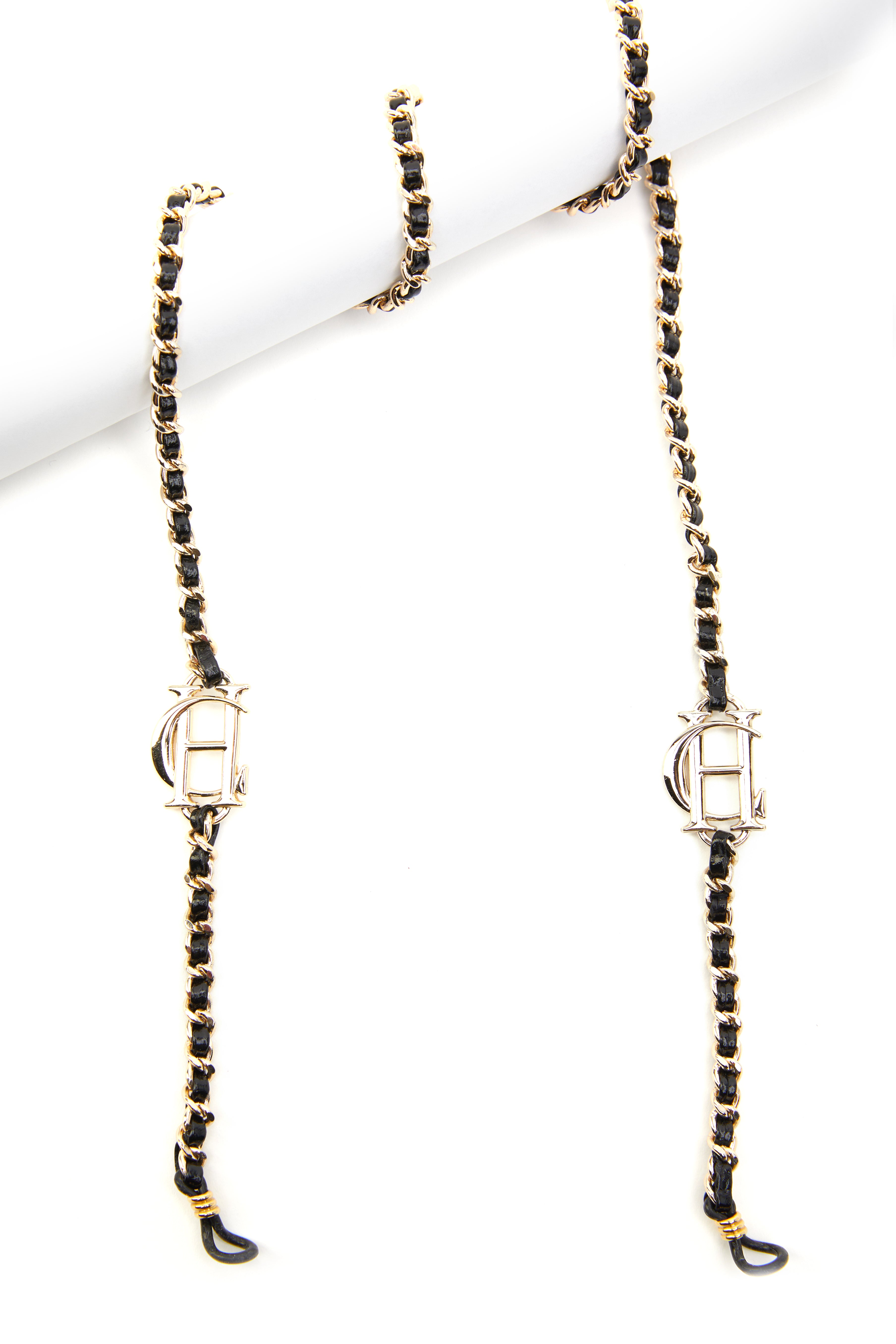 Milan Glasses Chain (Black Gold) – Holland Cooper