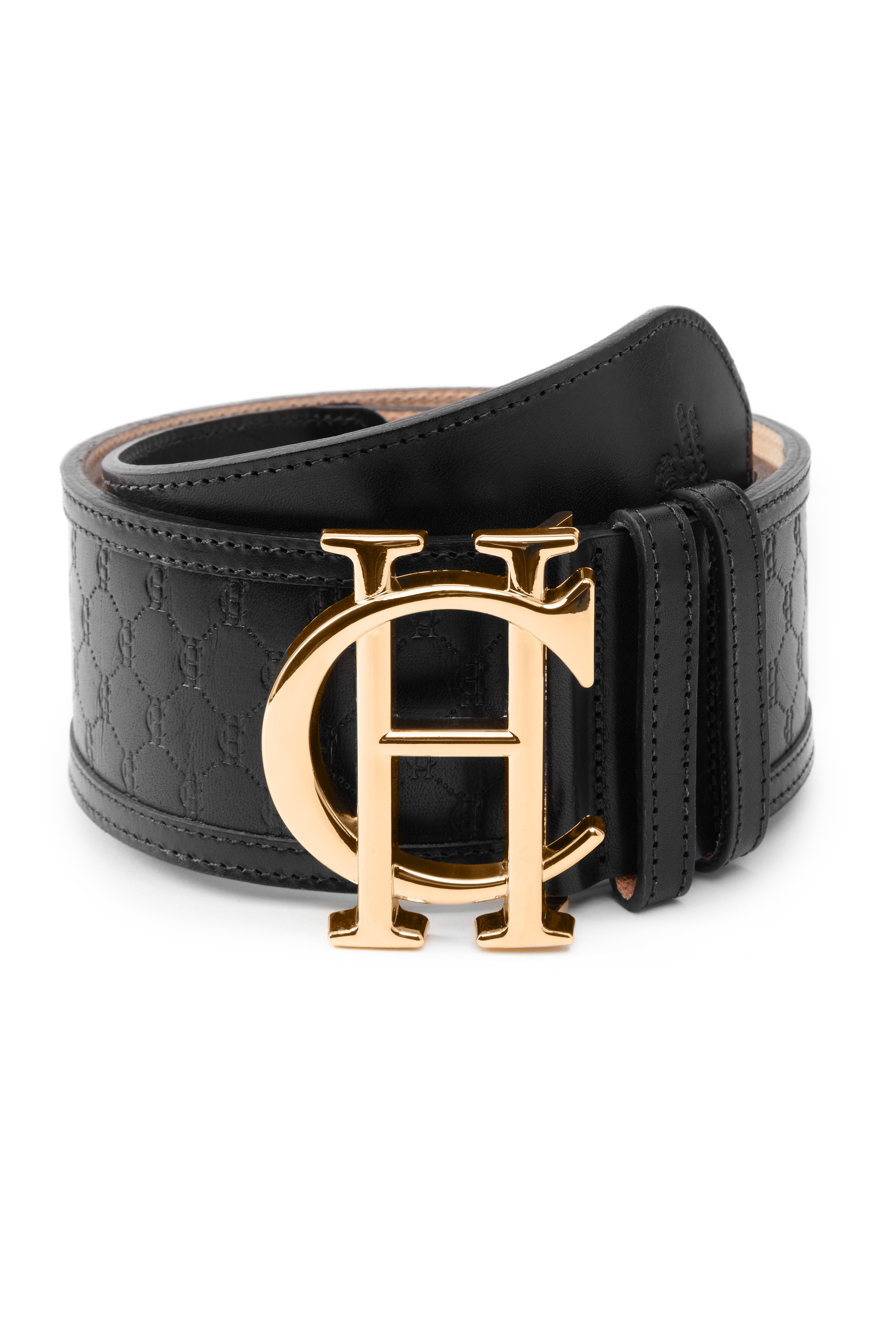 HC Wide Belt (Black Monogram) – Holland Cooper